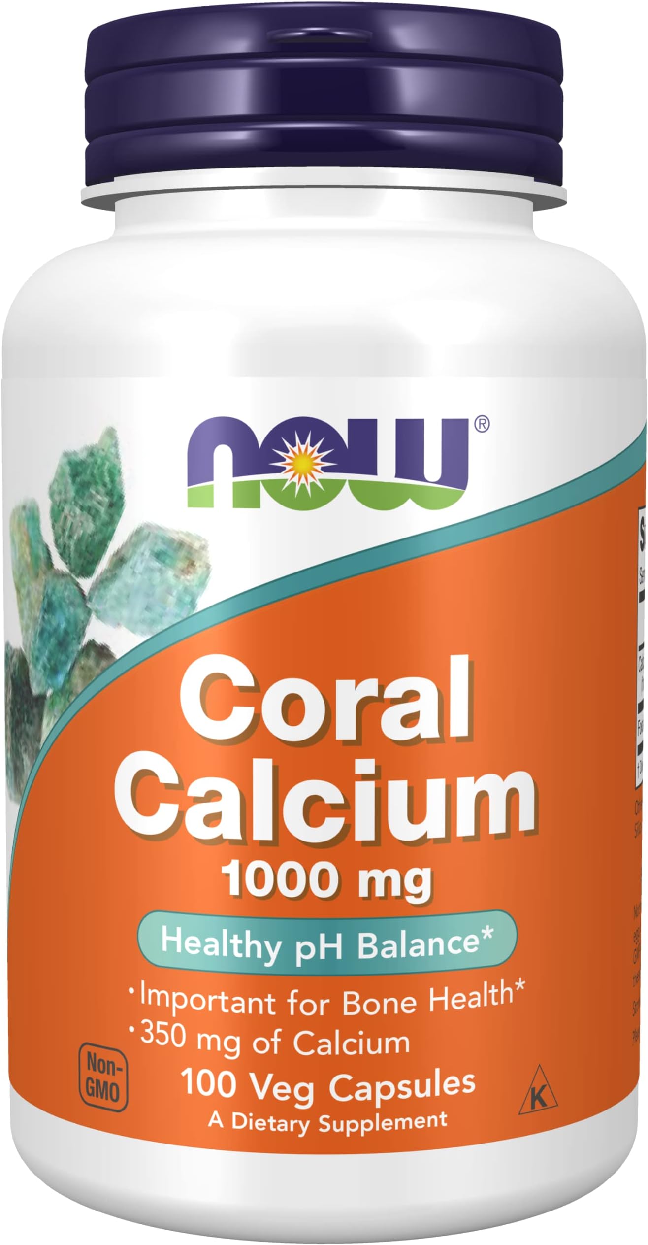 Amazon.com: NOW Coral Calcium 1000mg, 100 Capsules (Pack of 2) : Health ...