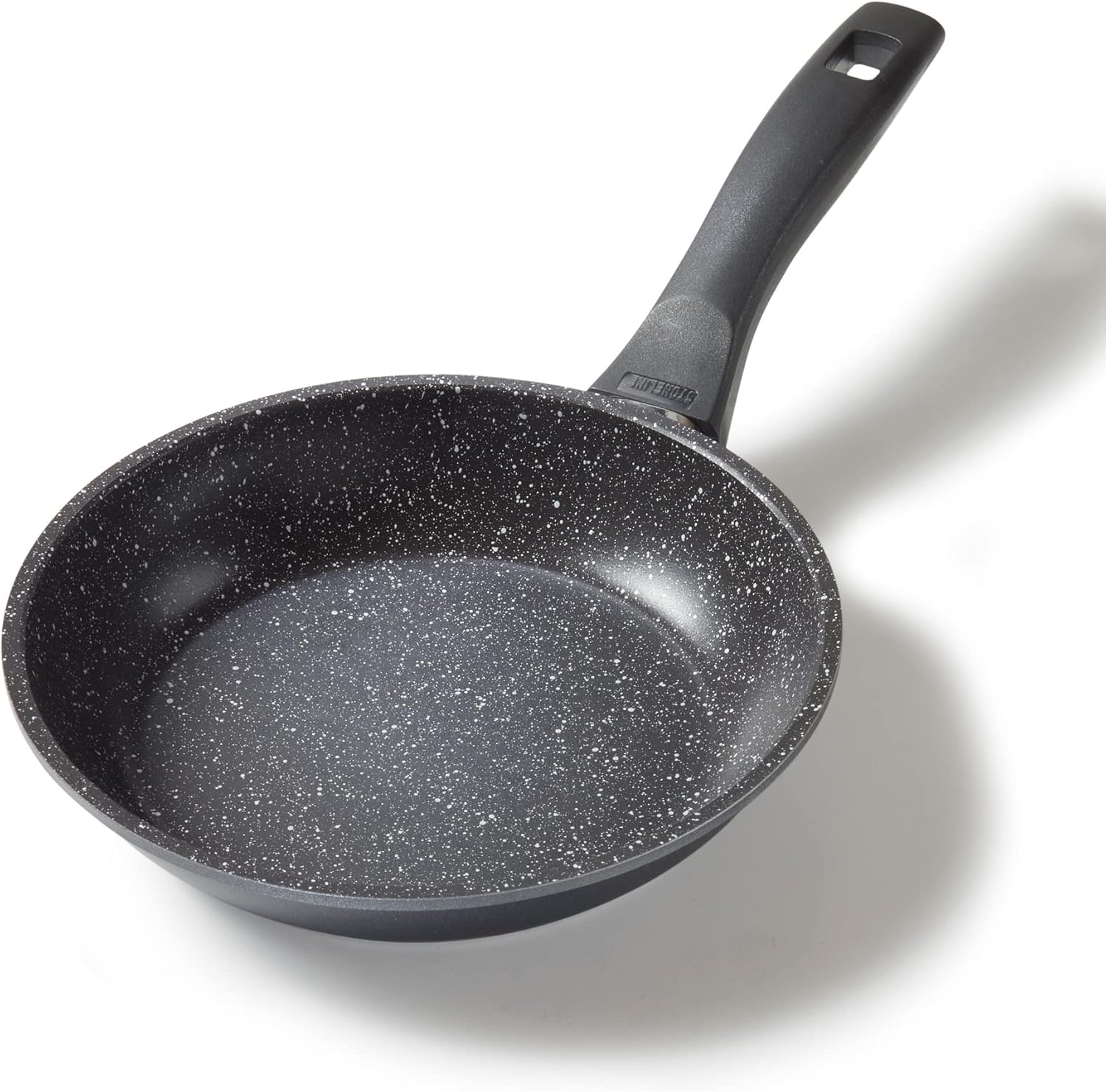STONELINE Bratpfanne 20cm, Pfanne Induktion geeignet, Pfanne mit echten ...