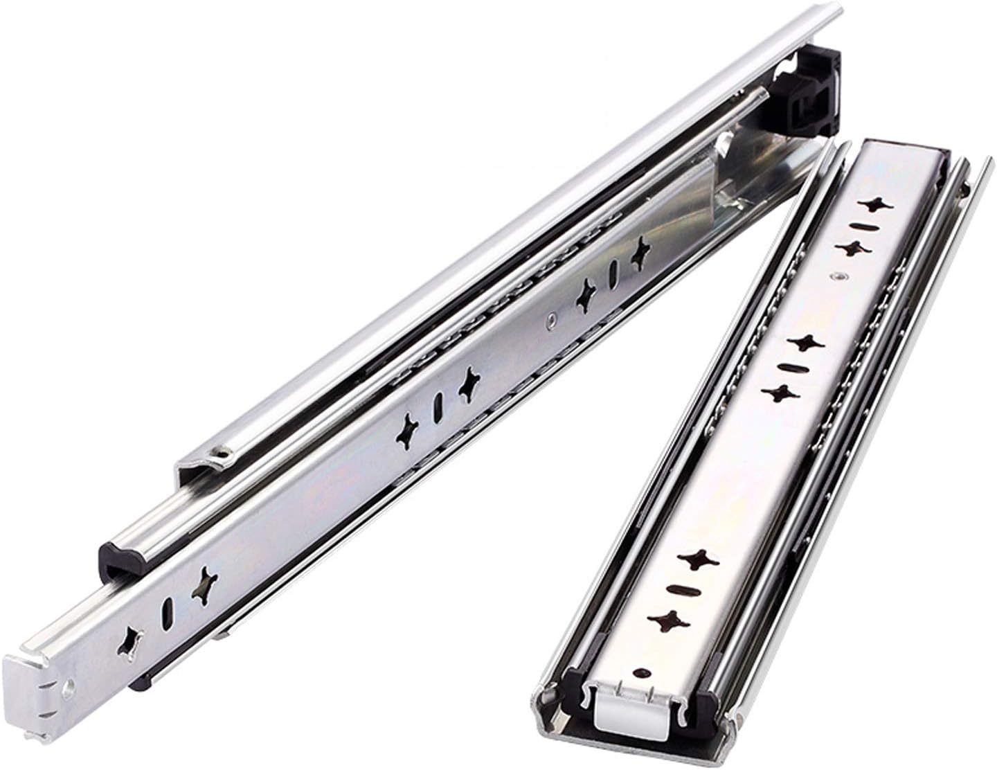 1 Pair 3 Sections Fully Extended/Detachable Heavy Duty Industrial Large ...