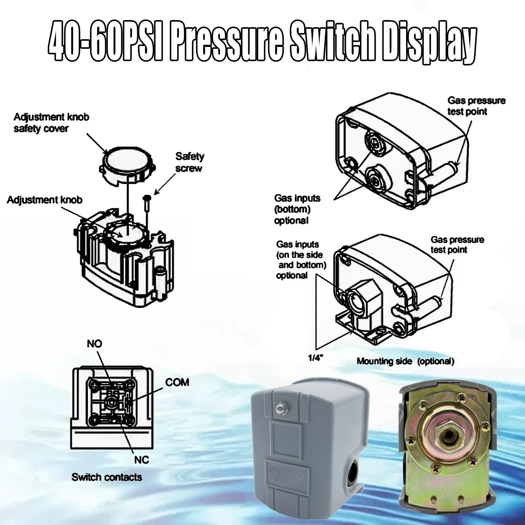 Snapklik.com : Pressure Switch For Well Pump