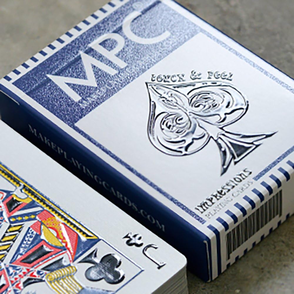 Amazon.com: MPC Impressions Playing Cards: Standard Edition - Raised ...