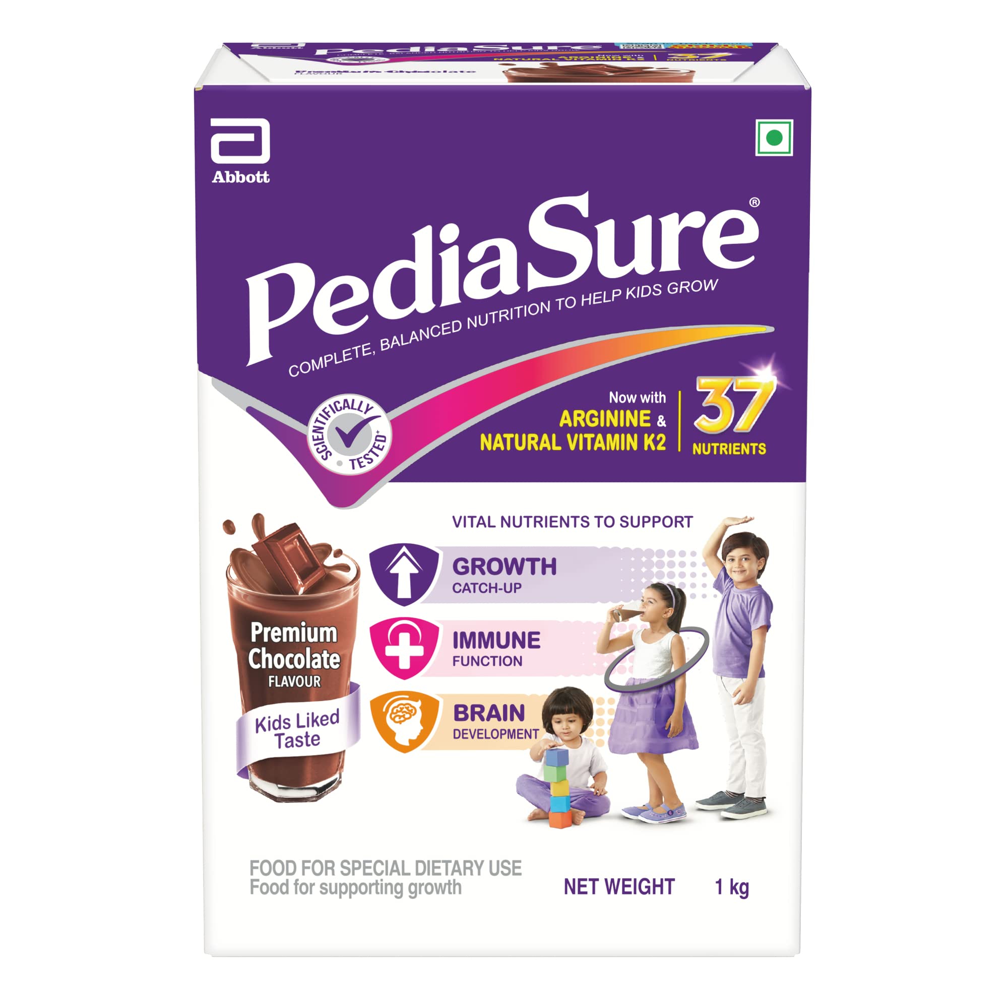 Buy Pediasure & tion Premium Chocolate Drink Powder 1Kg Refill pack ...