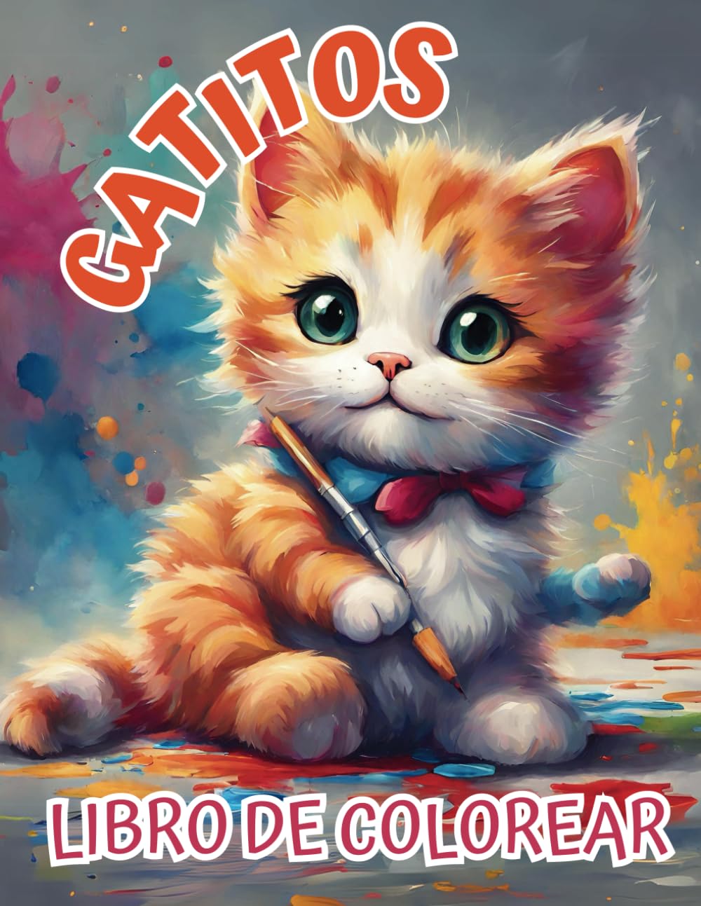 Gatitos: Libro para colorear (Spanish Edition): Kreativo, Soy ...