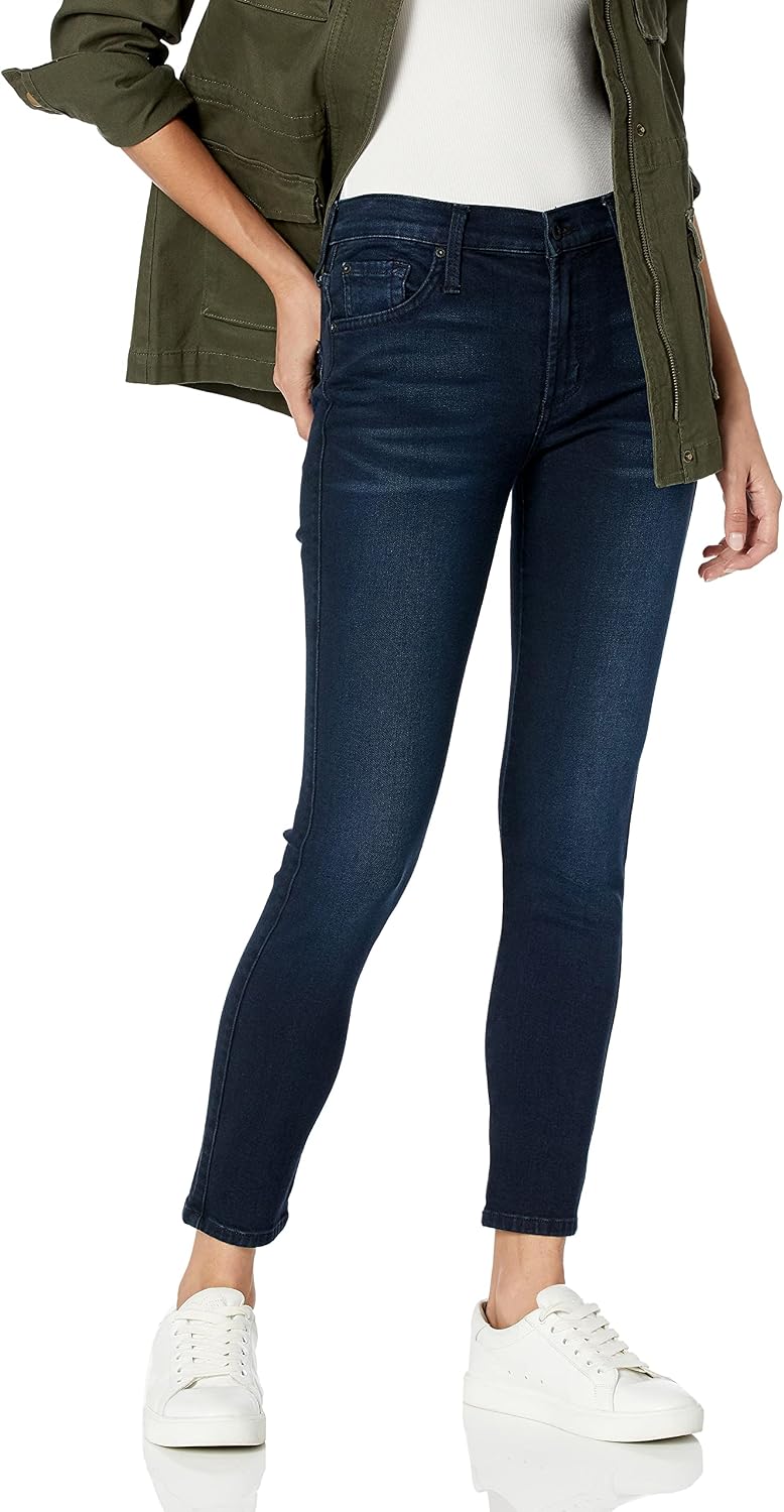 James Jeans Women's Twiggy Skinny Ankle Jean, Smolder Dark Blue, 32 at ...