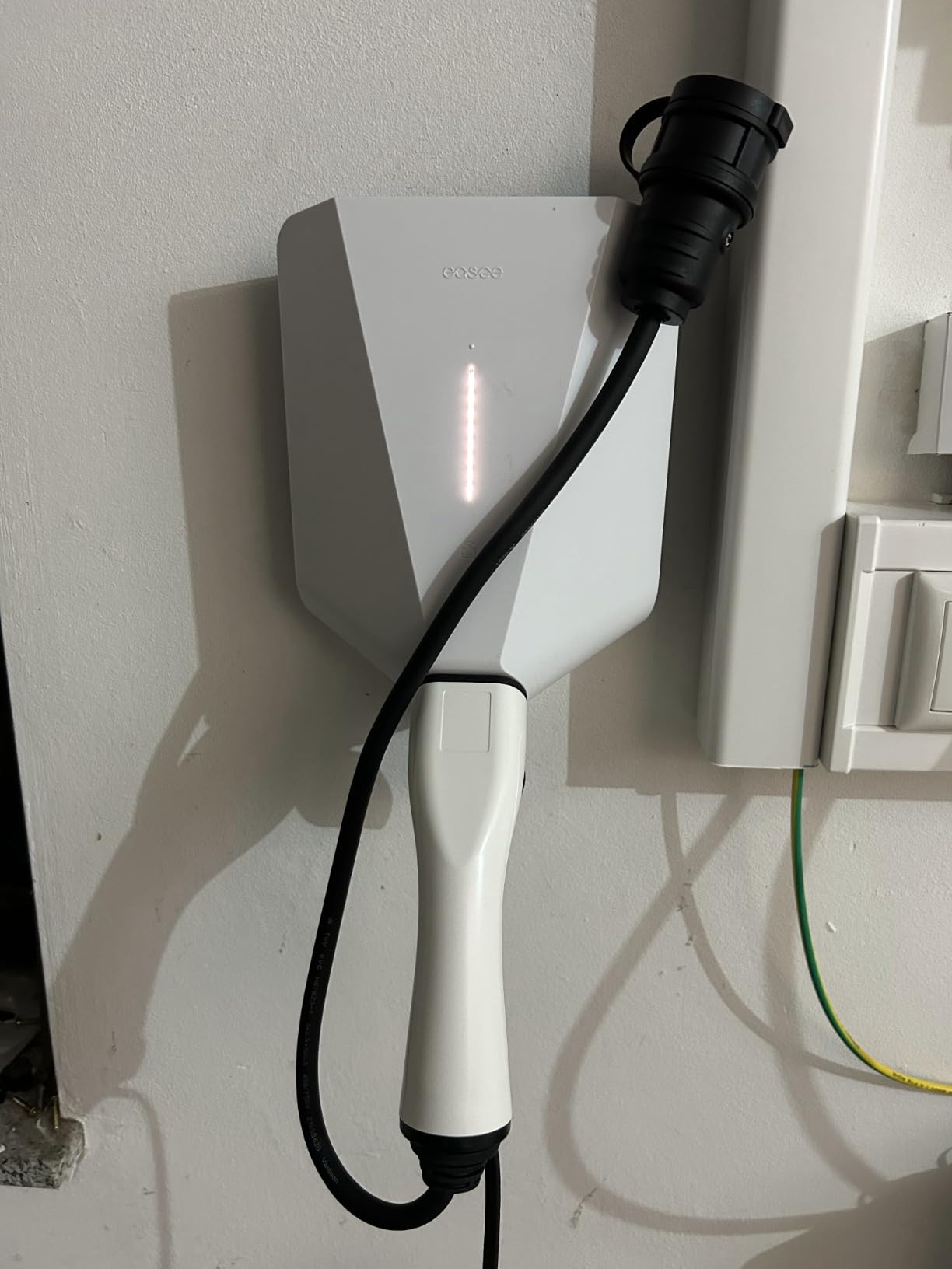 Jevina Typ 2 auf Schuko 16A Elektroauto Typ 2 Ladeseitenstecker auf ...