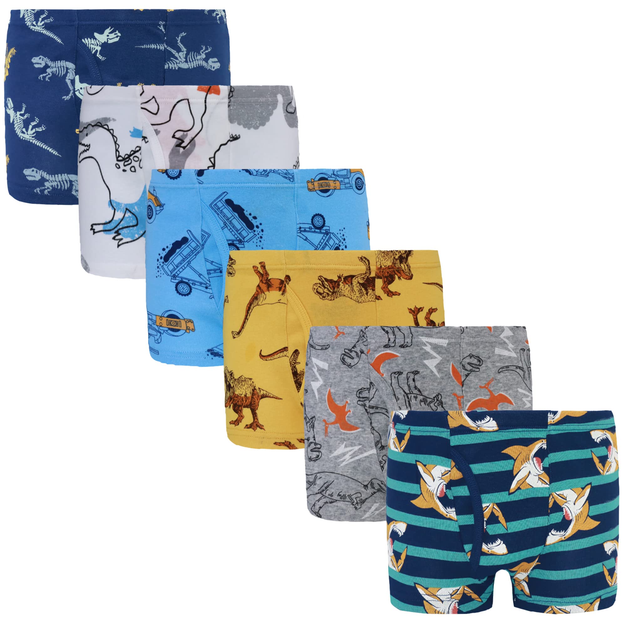 Snapklik.com : Kids Cotton Boxer Briefs Boys Soft Briefs Toddler ...