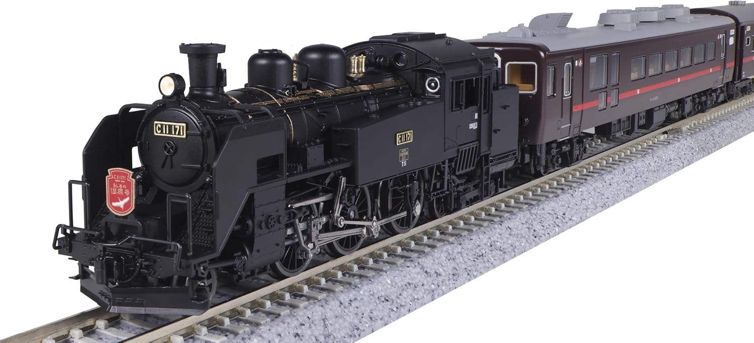 Amazon.com: KATO N Gauge C11 171+14 Series 500 Series SL Winter Wetland 6-Car Set, Special ...