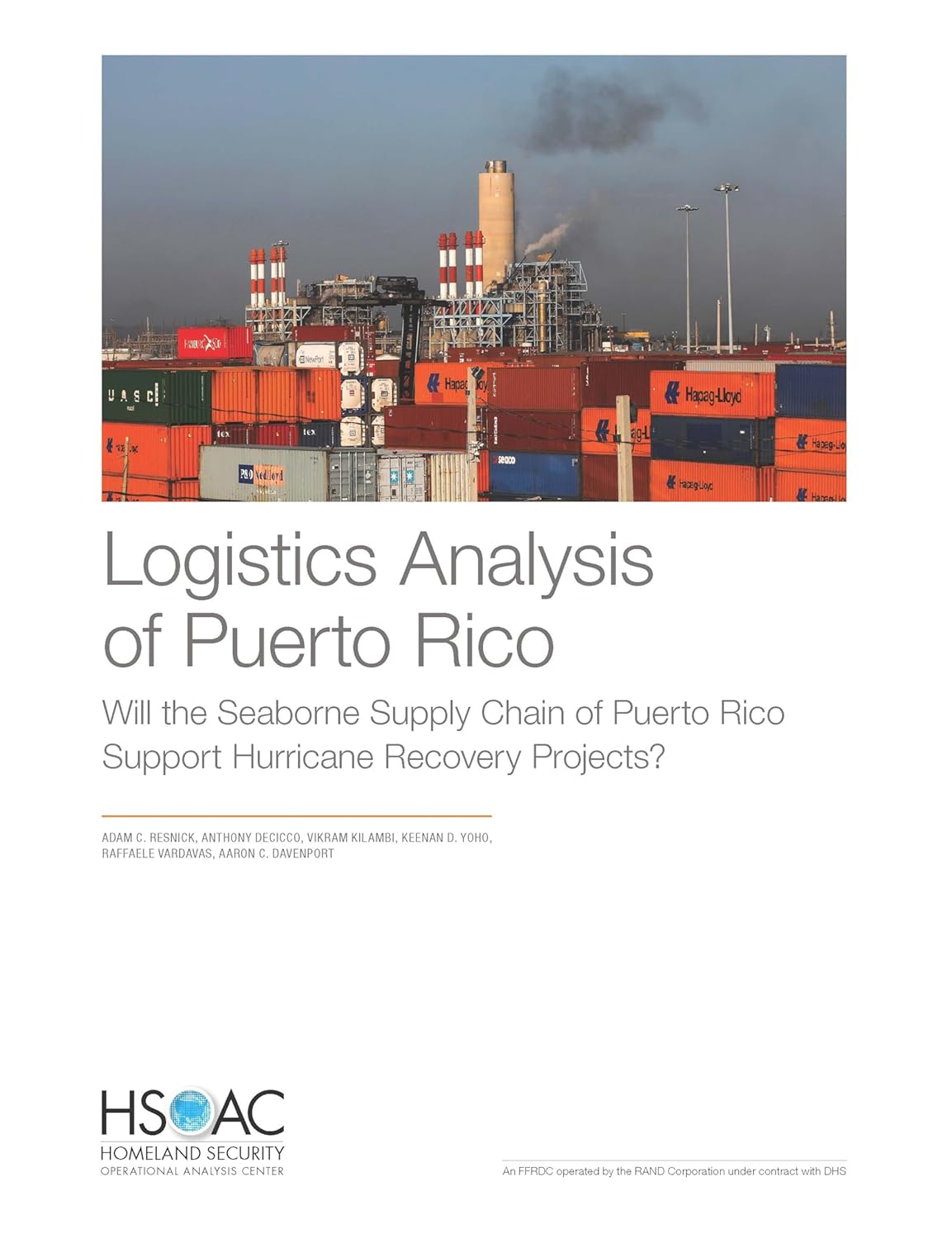 Logistics Analysis of Puerto Rico: Will the Seaborne Supply Chain of ...