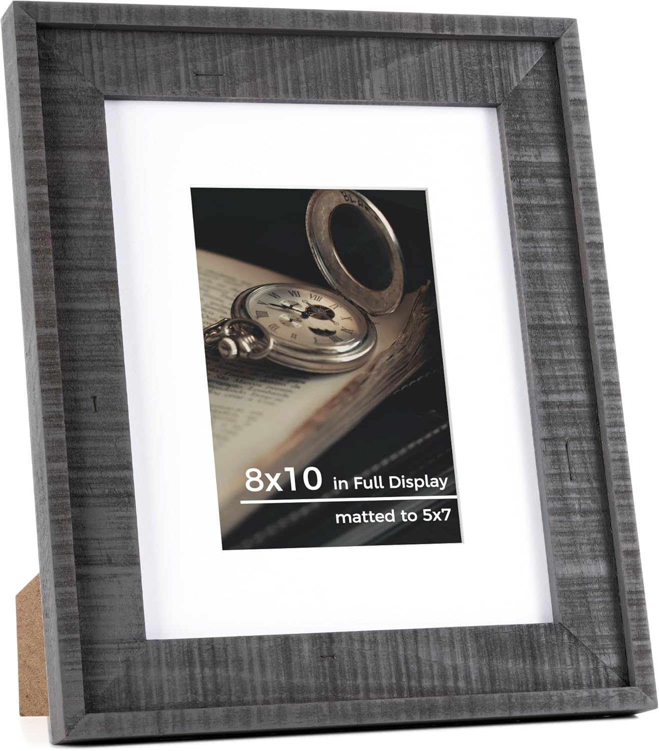 Amazon.com - 8x10 Wood Picture Frame, 8x10 inch Photo Frame with 5x7 ...