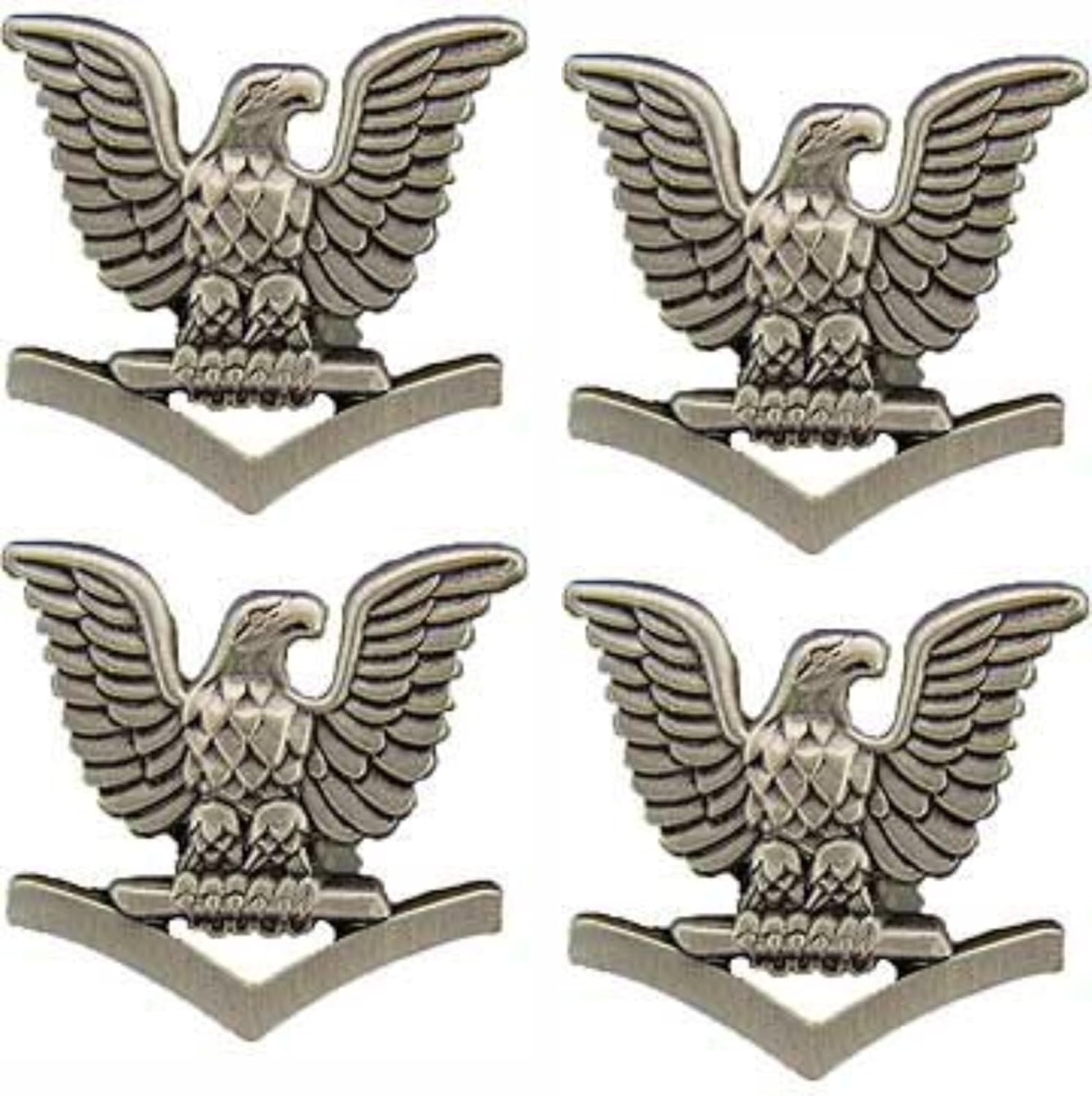 Amazon.com: MilitaryBest USN 3rd Class Crow Pin 4 Pack : Automotive