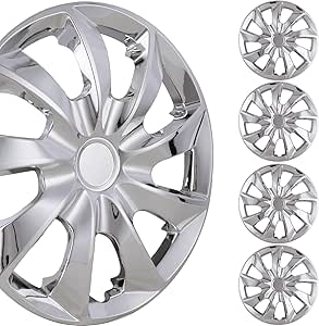 Amazon.com: Hawkley Automotive 13 Inch Universal Hubcap 13" Front and ...