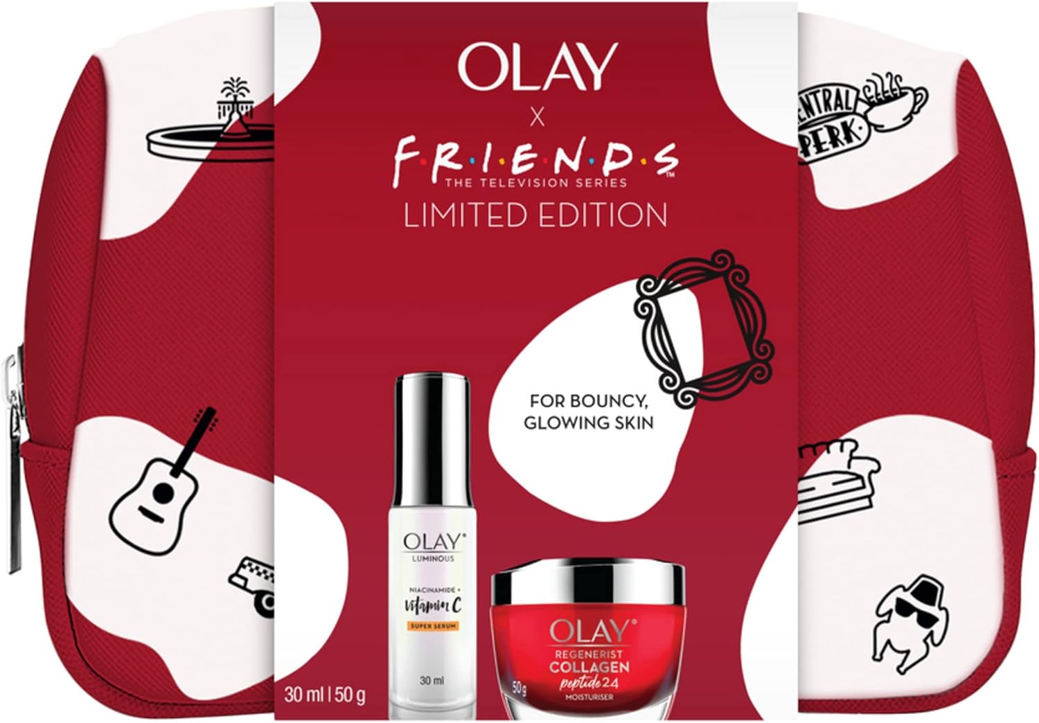 Olay Limited Edition Olay x FRIENDS Collagen and Vitamin C Power Duo ...