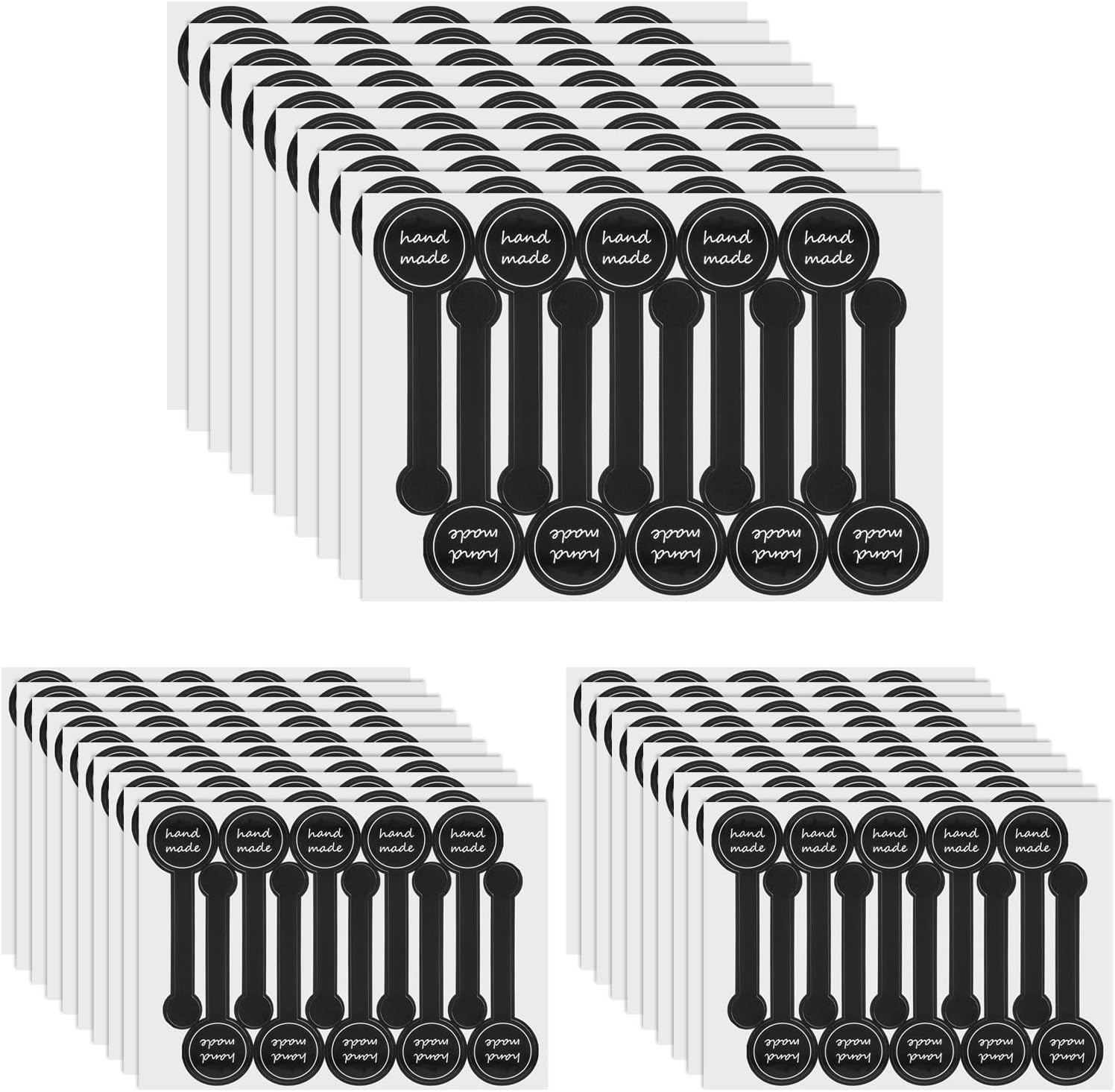 Amazon.com : 300 Pcs Handmade Food Baking Seal Labels, Adhesive Bakery ...