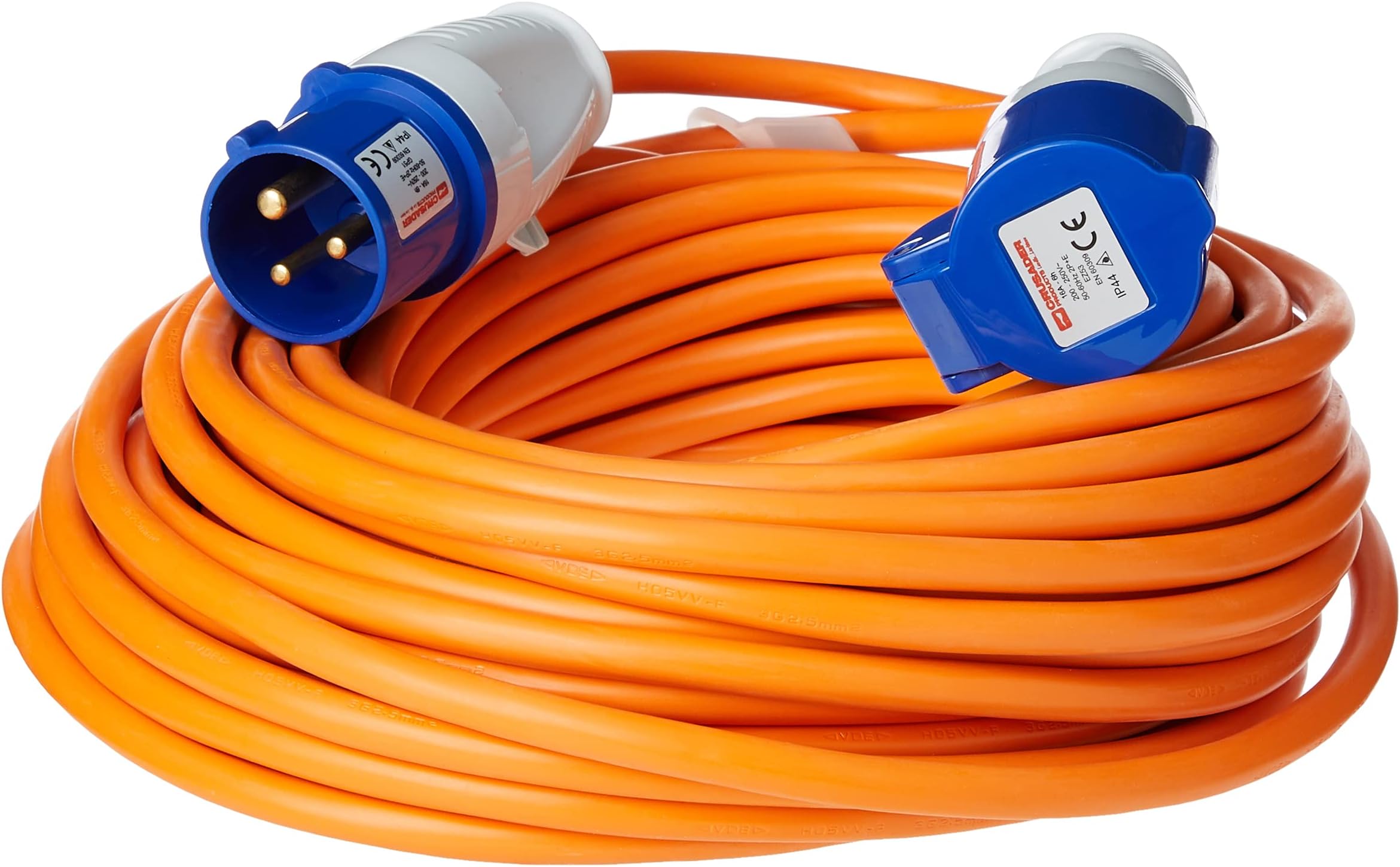 Semloh ML25 Mains Extension Lead, 25 m, Orange : Amazon.co.uk: Automotive