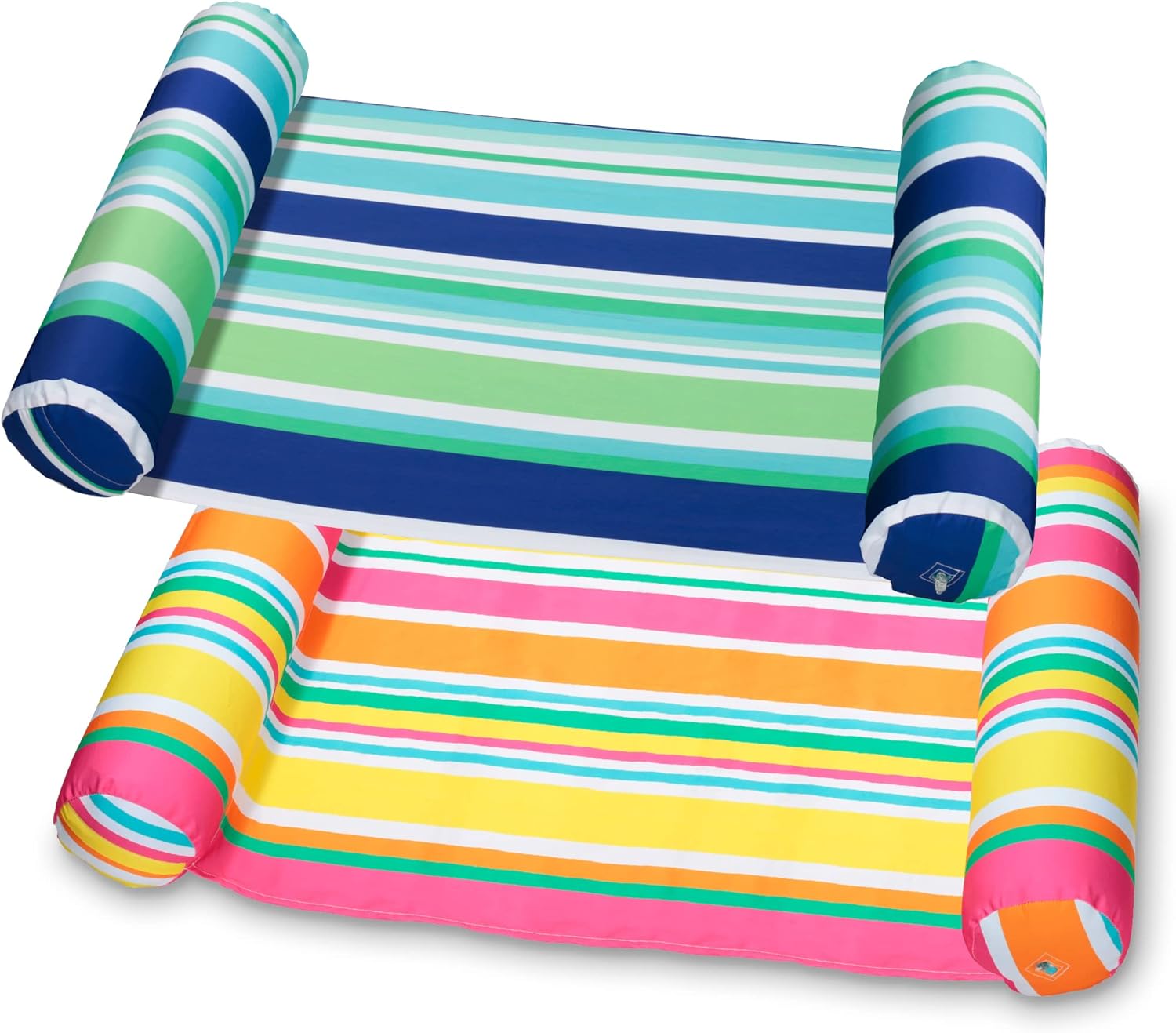 Amazon.com: 2 Pack Inflatable Pool Float Hammock, Multi Purpose ...