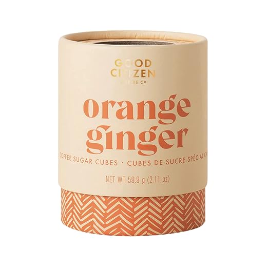 Amazon.com : Good Citizen Coffee Co. Sugar Cubes, Orange Ginger, Pure ...