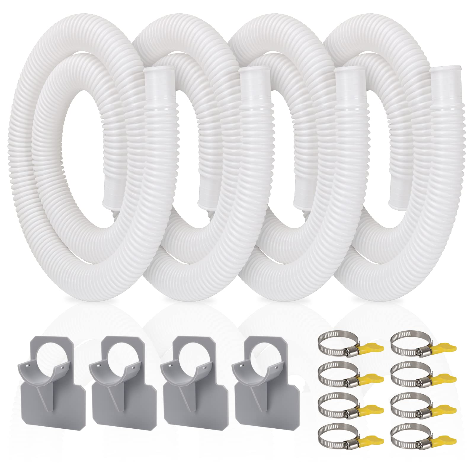Amazon.com: Pool Pump Hose for for Above Ground Pools, 4 Pack 1.25 ...
