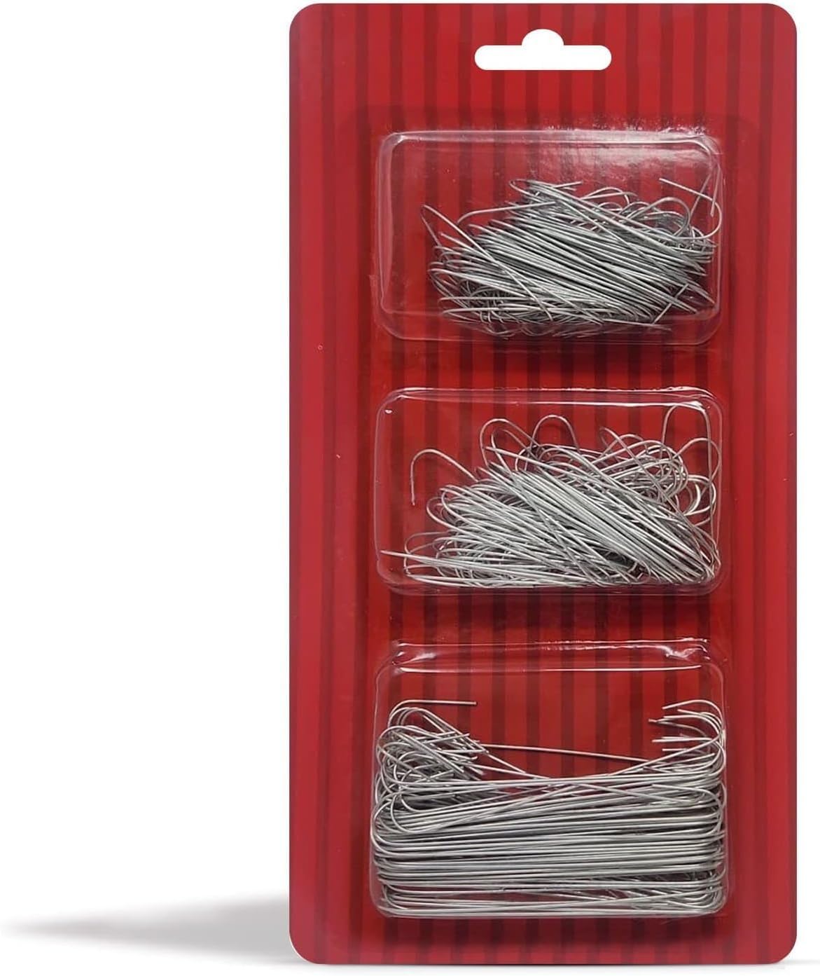 Amazon.com: Bexter 300 Pack of Silver Ornament Hooks Christmas Tree ...