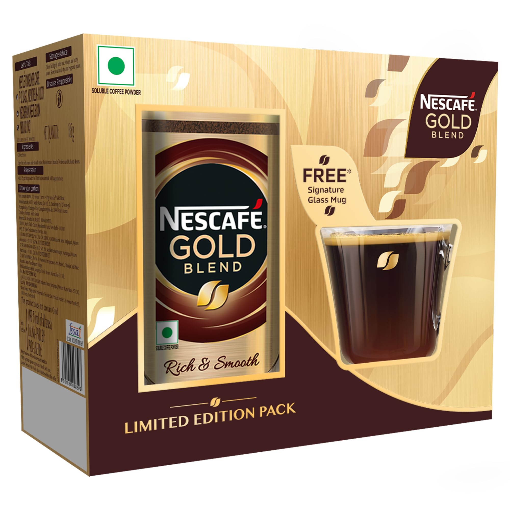 NESCAFE Gold Instant Coffee Powder | Premium Imported Coffee | Coffee ...