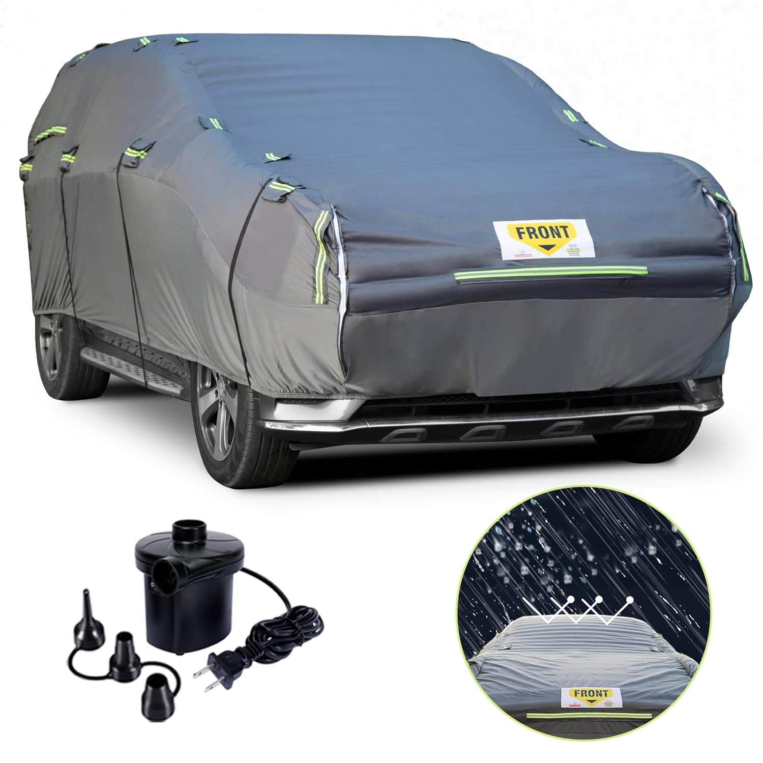 WARSUN Portable Hail Cover Inflatable Car Shield System for Coupes ...
