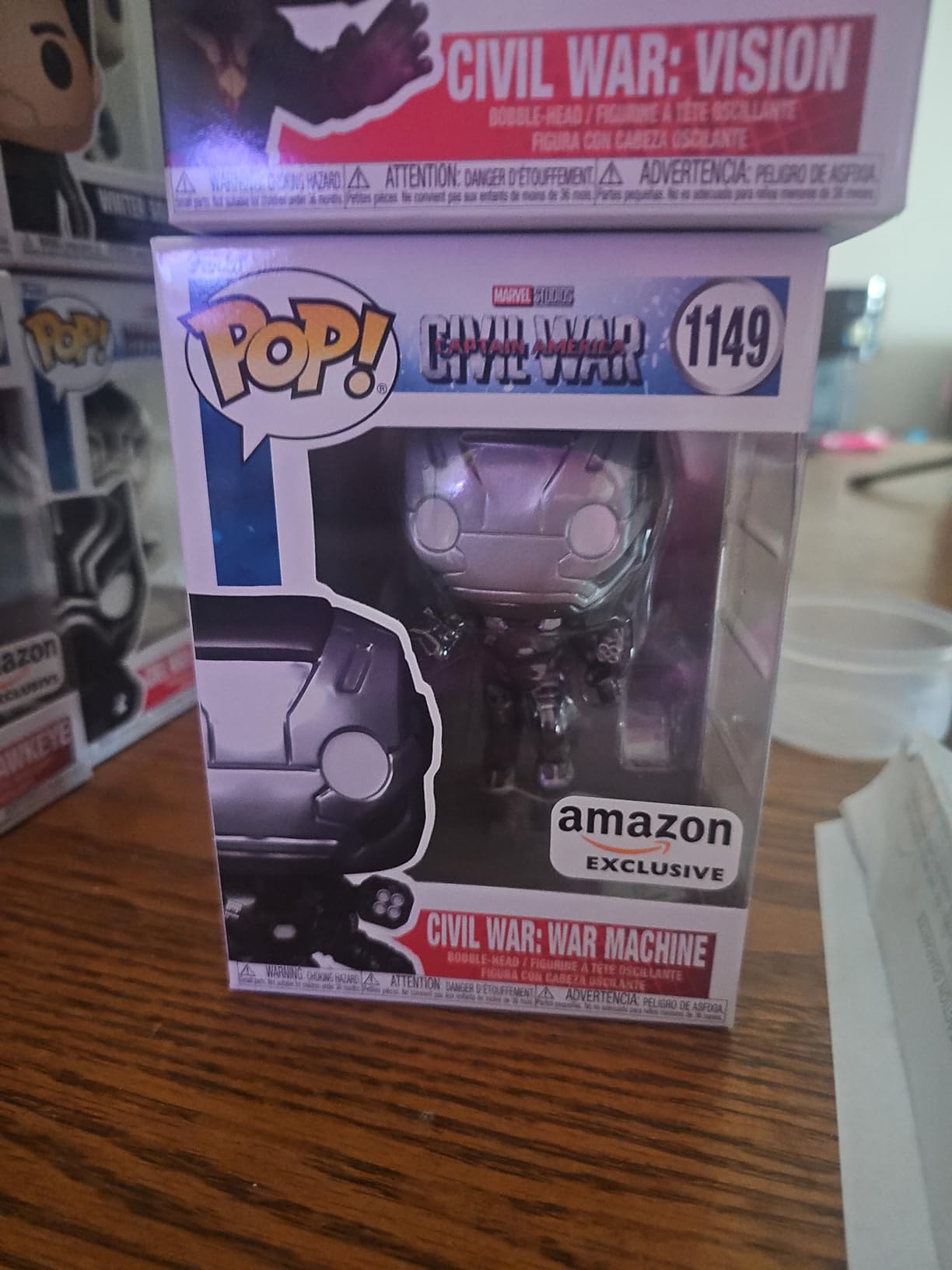 Amazon.com: Funko Pop! Marvel: Captain America: Civil War Build A Scene ...