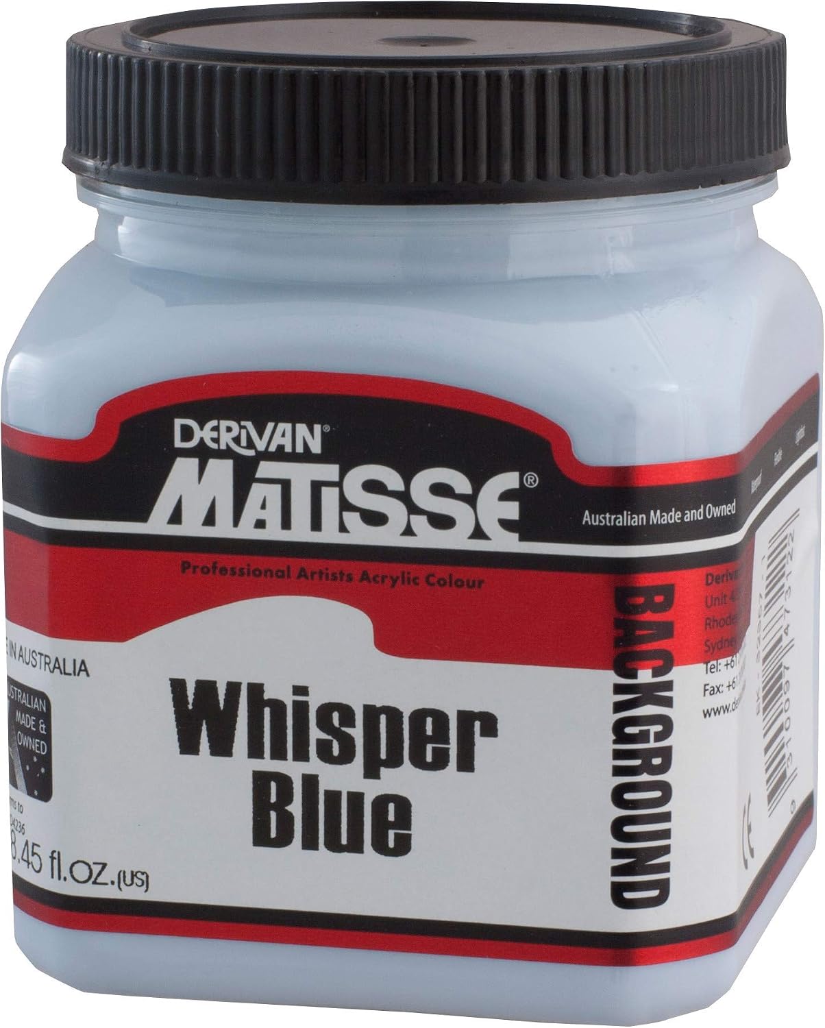 Amazon.com: Matisse Background Color 250 ml Jar - Whisper Blue : Arts ...