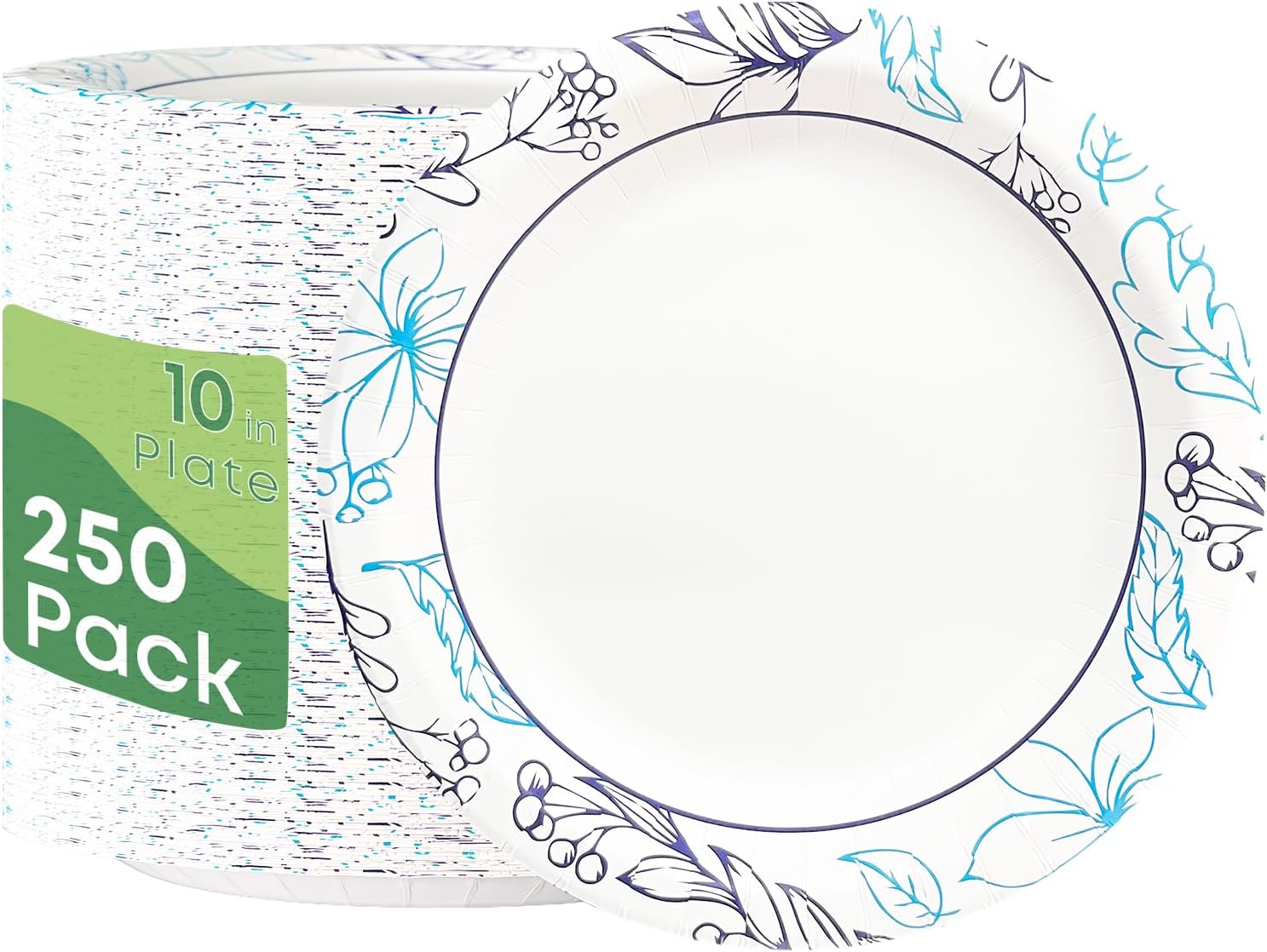 Amazon.com: Member Mark Ultra Dinner Paper Plates (10", 204 ct ...