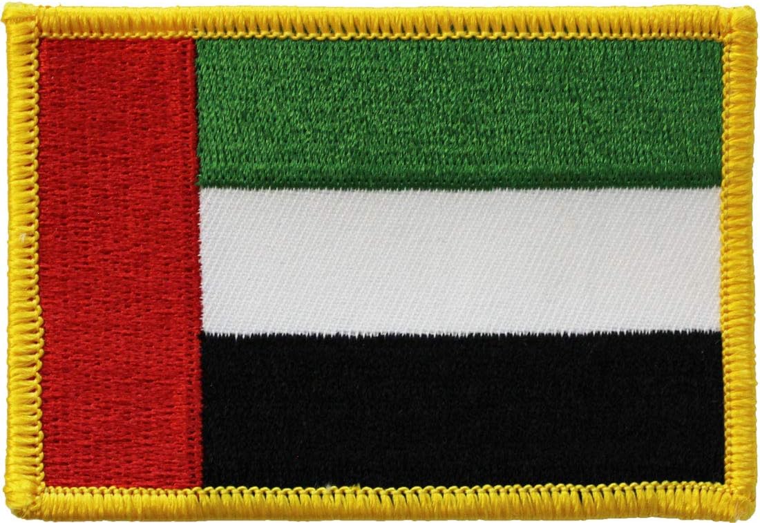 Amazon.com: United Arab Emirates (UAE) Flag Embroidered Iron on or Sew ...