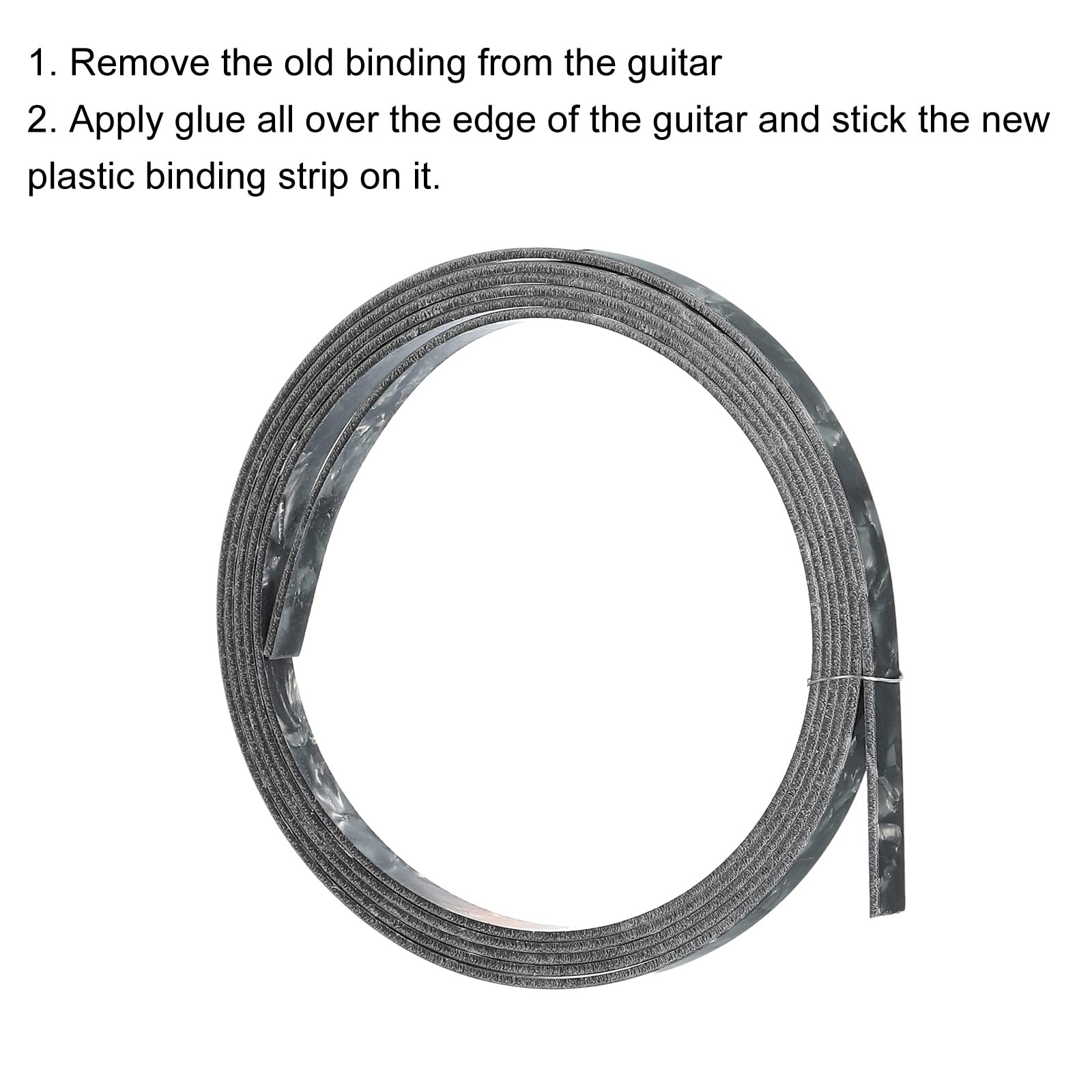 Snapklik.com : Plastic Binding Purfling Strip 1650x6x15mm Guitar ...