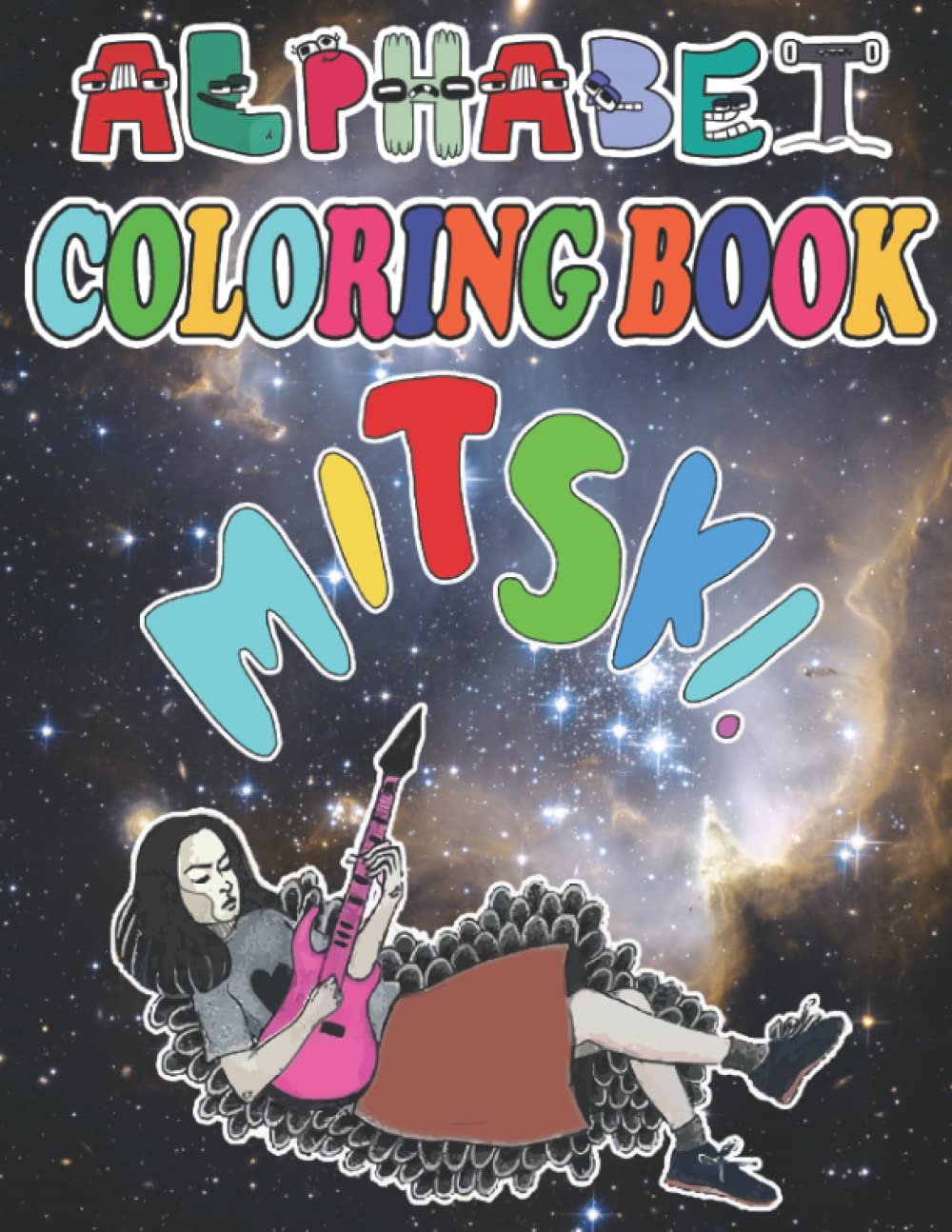 Buy Mitski Miyawaki Coloring Book Alphabet and Numbers: Color Mitski ...