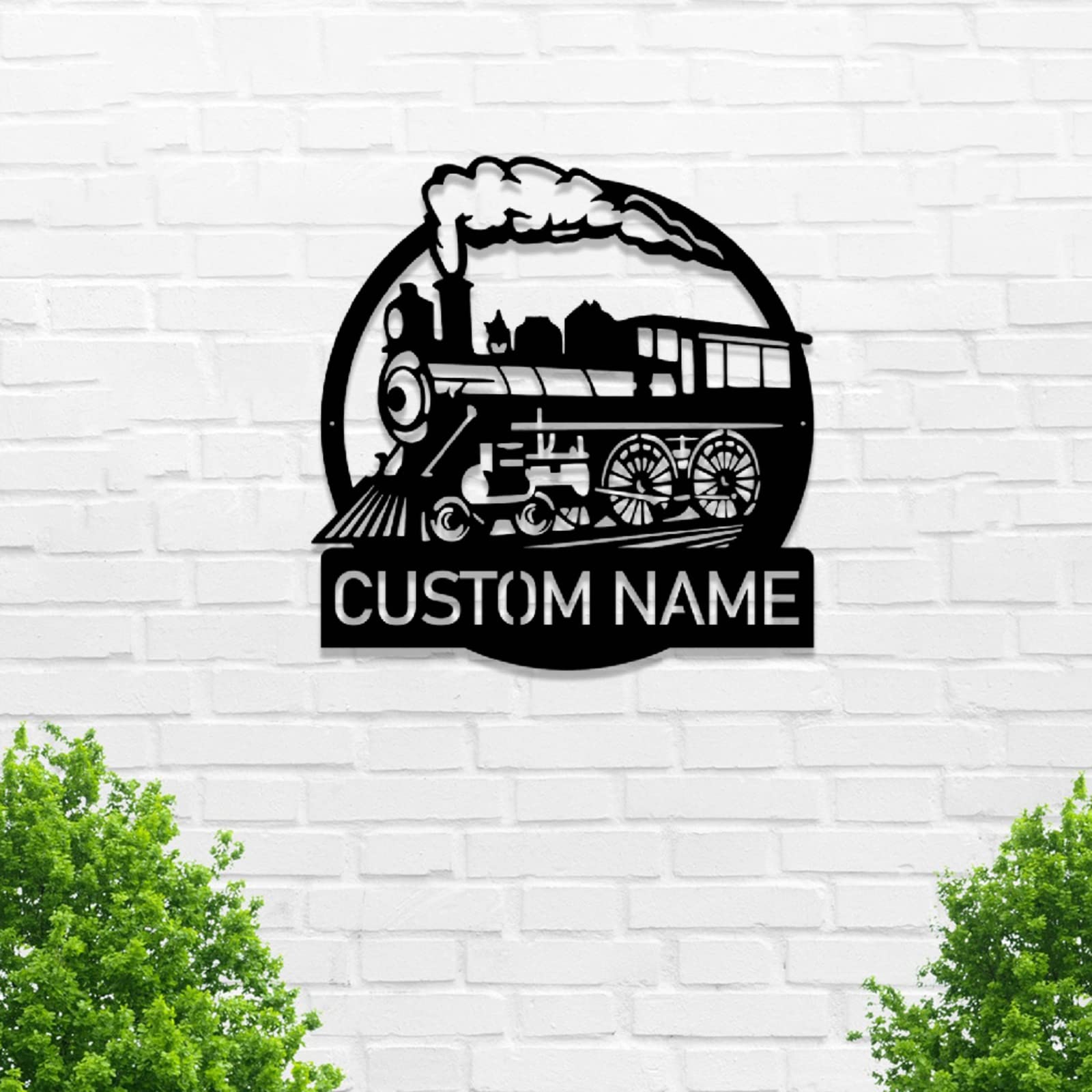 Old Train Station Signs