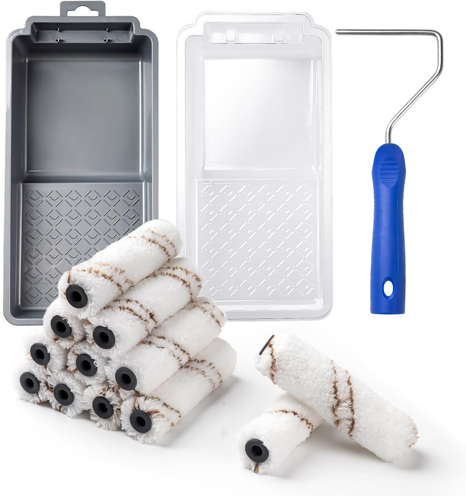 Amazon.com: Voomey 18" Paint Roller kit，9 Piece 18 inch Paint Roller，18 ...