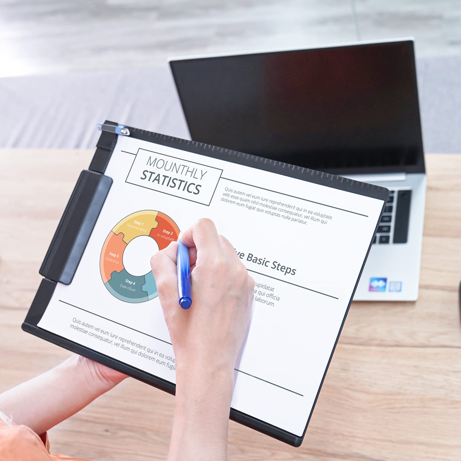 Tomorotec Letter Size A4 Size Basic Plastic Hardboard...B09893W5Y5 ...