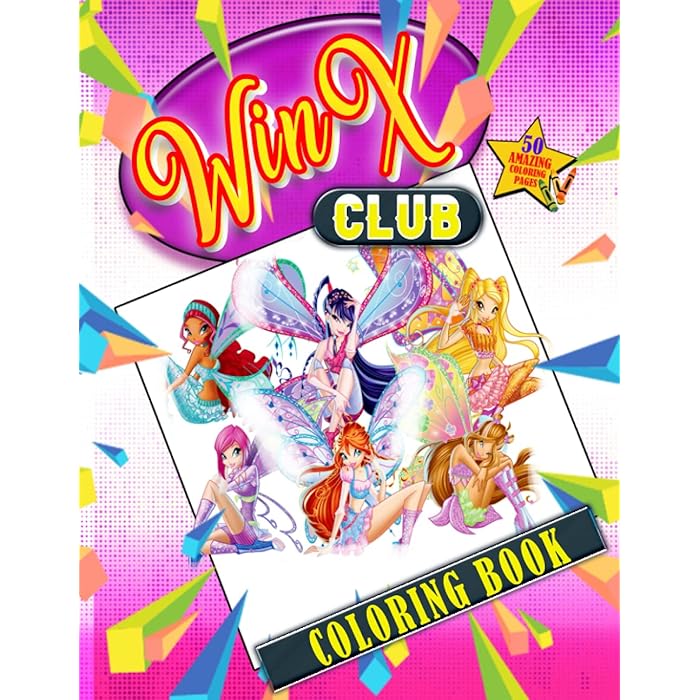 Buy Winx Club Coloring Book: Great Coloring Book For All Fans Of Winx ...