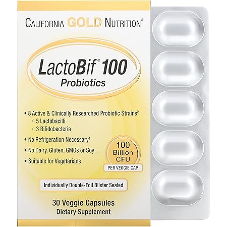 Amazon.com: LactoBif Probiotics, 30 Billion CFU, 60 Veggie Capsules ...