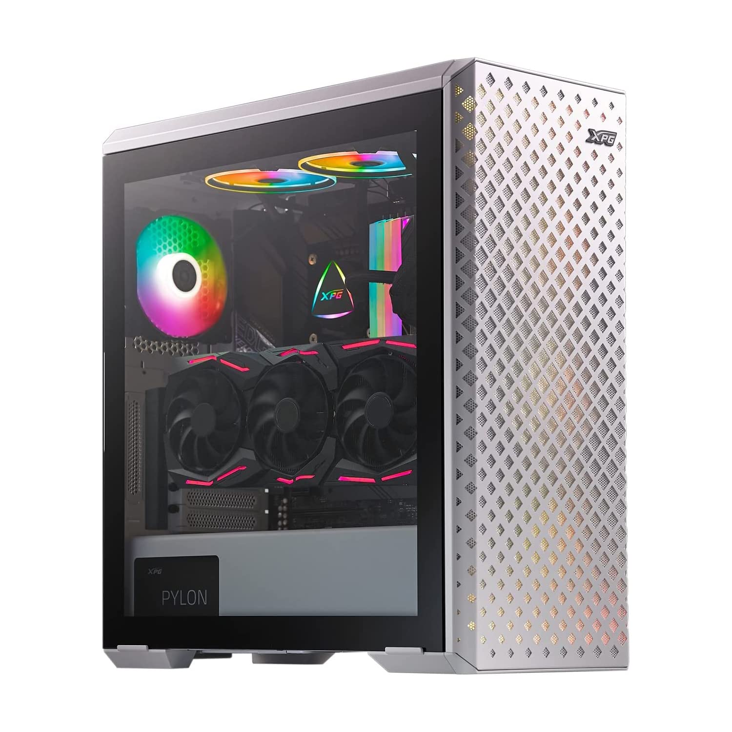 Electronikz - XPG Defender PRO Mid-Tower Case (White) - A Sleek and ...