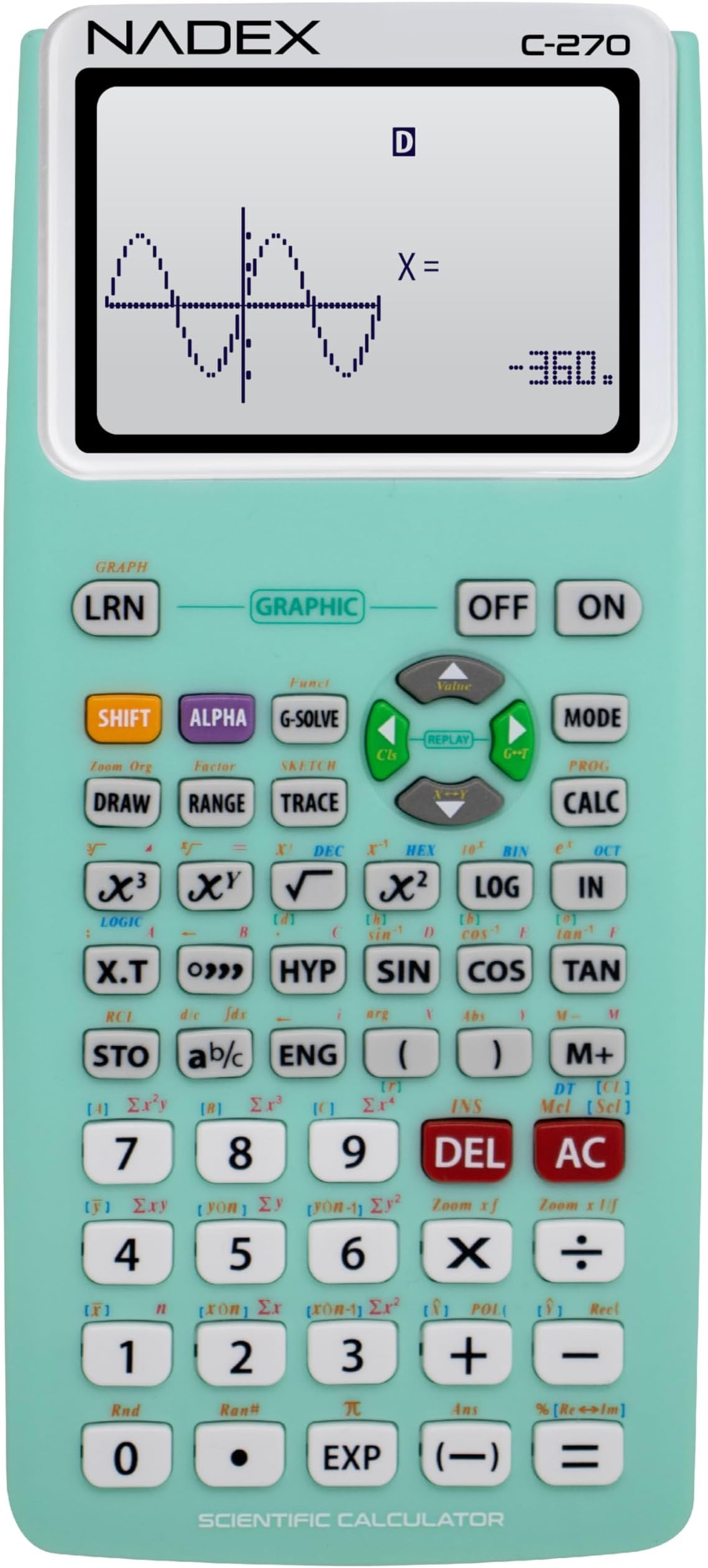 Amazon.com : Scientific Calculator with Graph Functions for College and ...