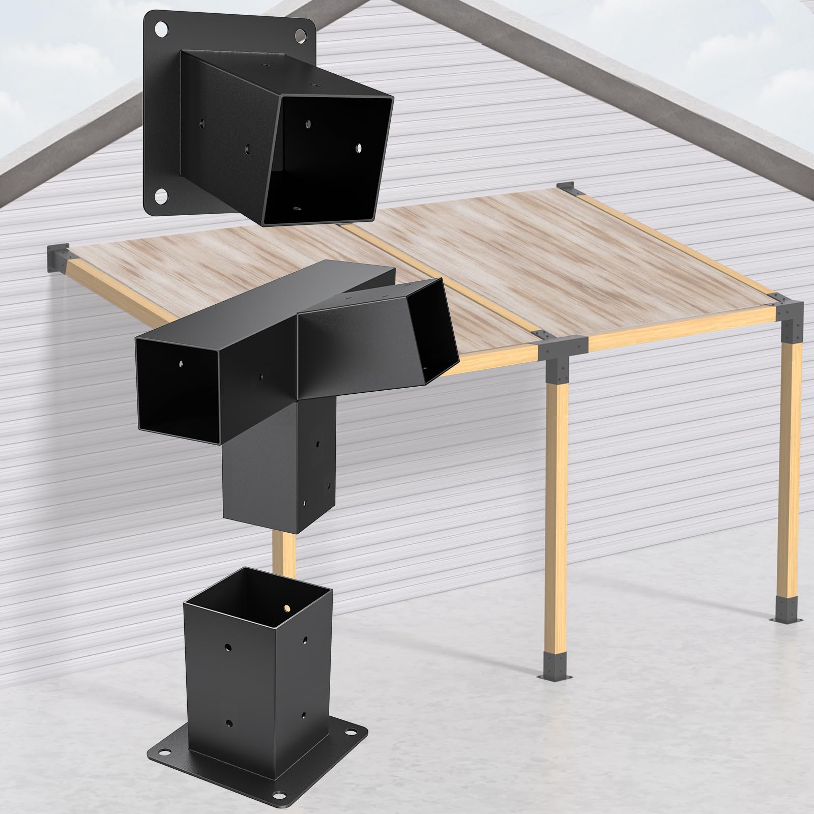 Soportes Para Vigas De Postes De Alta Resistencia