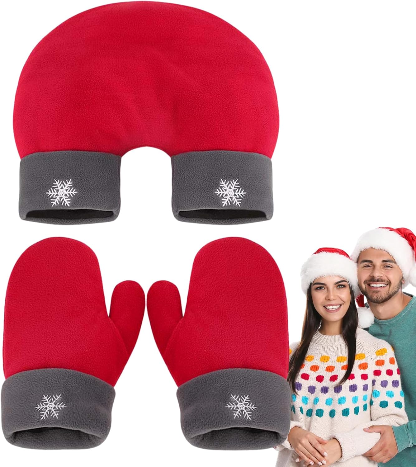 Amazon.co.jp: Couple Glove Hand Holding Mitten Hold Hand, Couple Winter ...