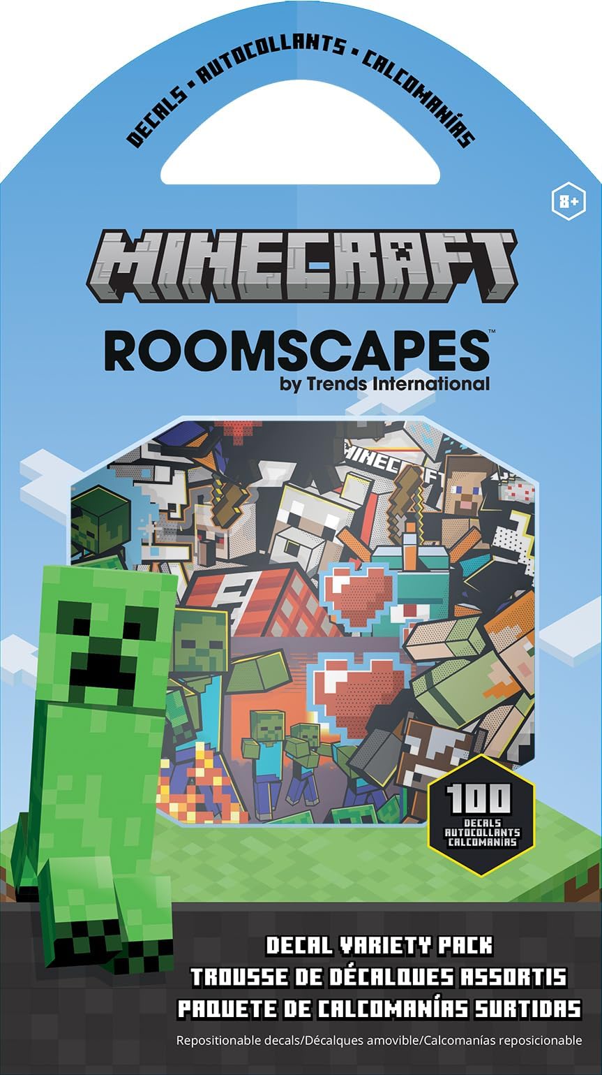 Amazon.com: Minecraft Stickers ~ Over 295 Minecraft Fun Stickers : Toys ...