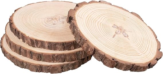 Amazon.com: Royal Imports Round Wood Slices Discs, 9"-11" Large ...