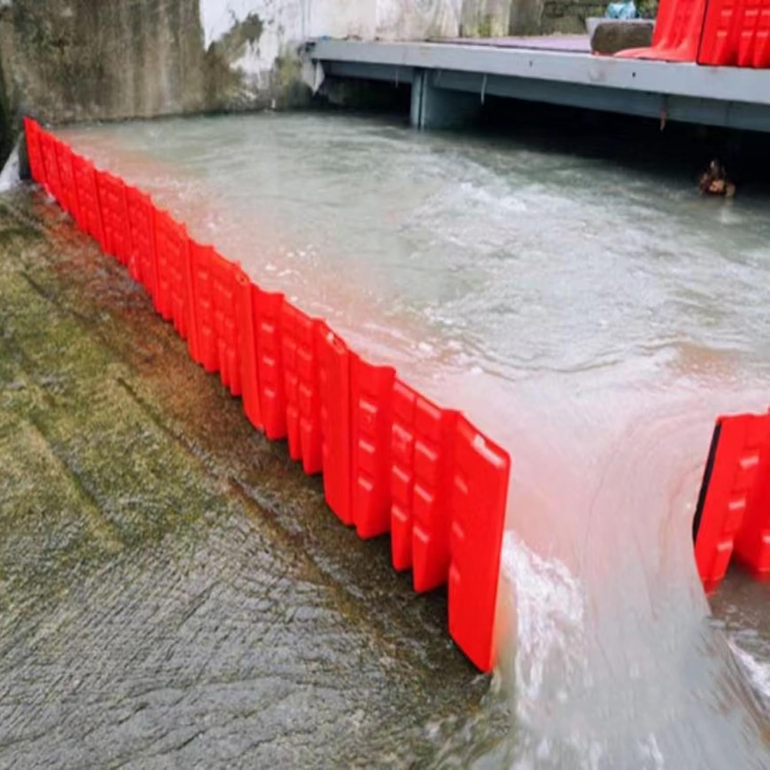 Amazon.com: EMYJAY Barrera de protección contra inundaciones, plástico ...