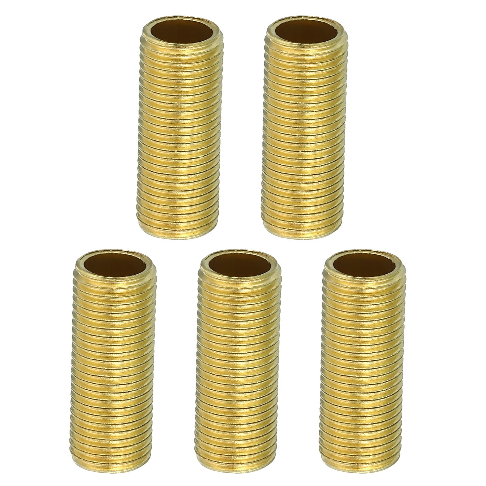 Amazon.com: PATIKIL M10 Fine Thread Lamp Pipe, 5 Pack 25mm Threaded ...