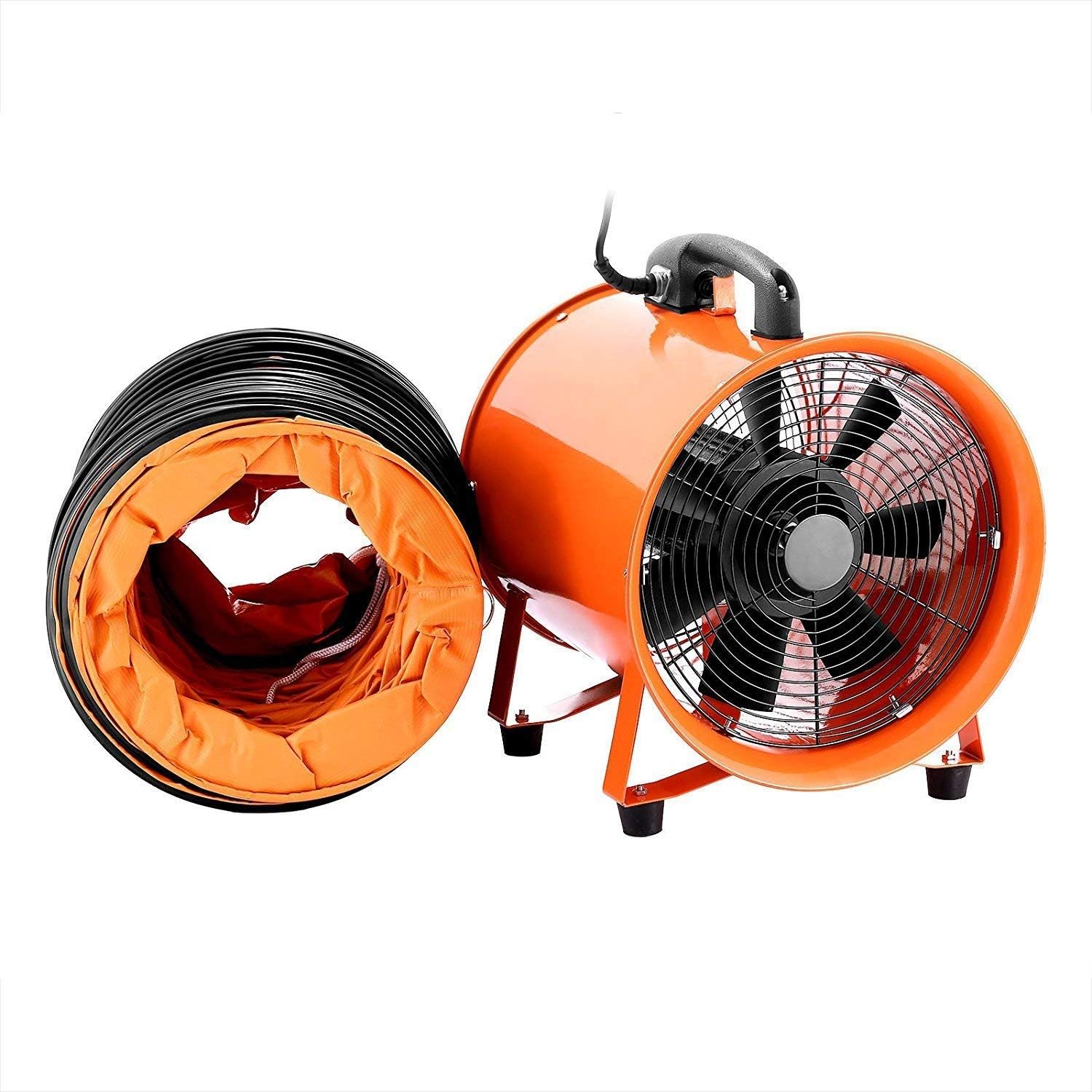 HYLH Industrial Fan Ventilator 12 inch Portable Ventilator Air Axial ...