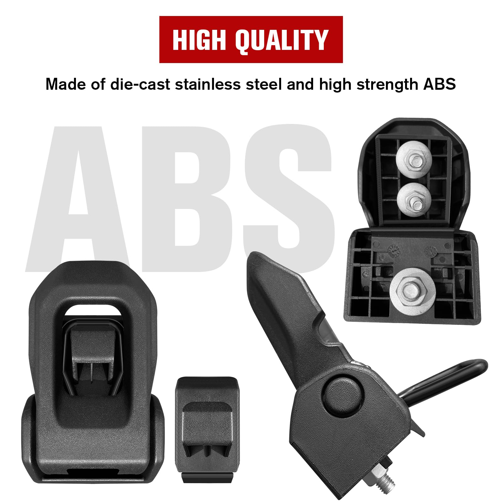 Locking Latch Jeep Wrangler Hood Lock SQQP Hood Latch Lock Catch ...