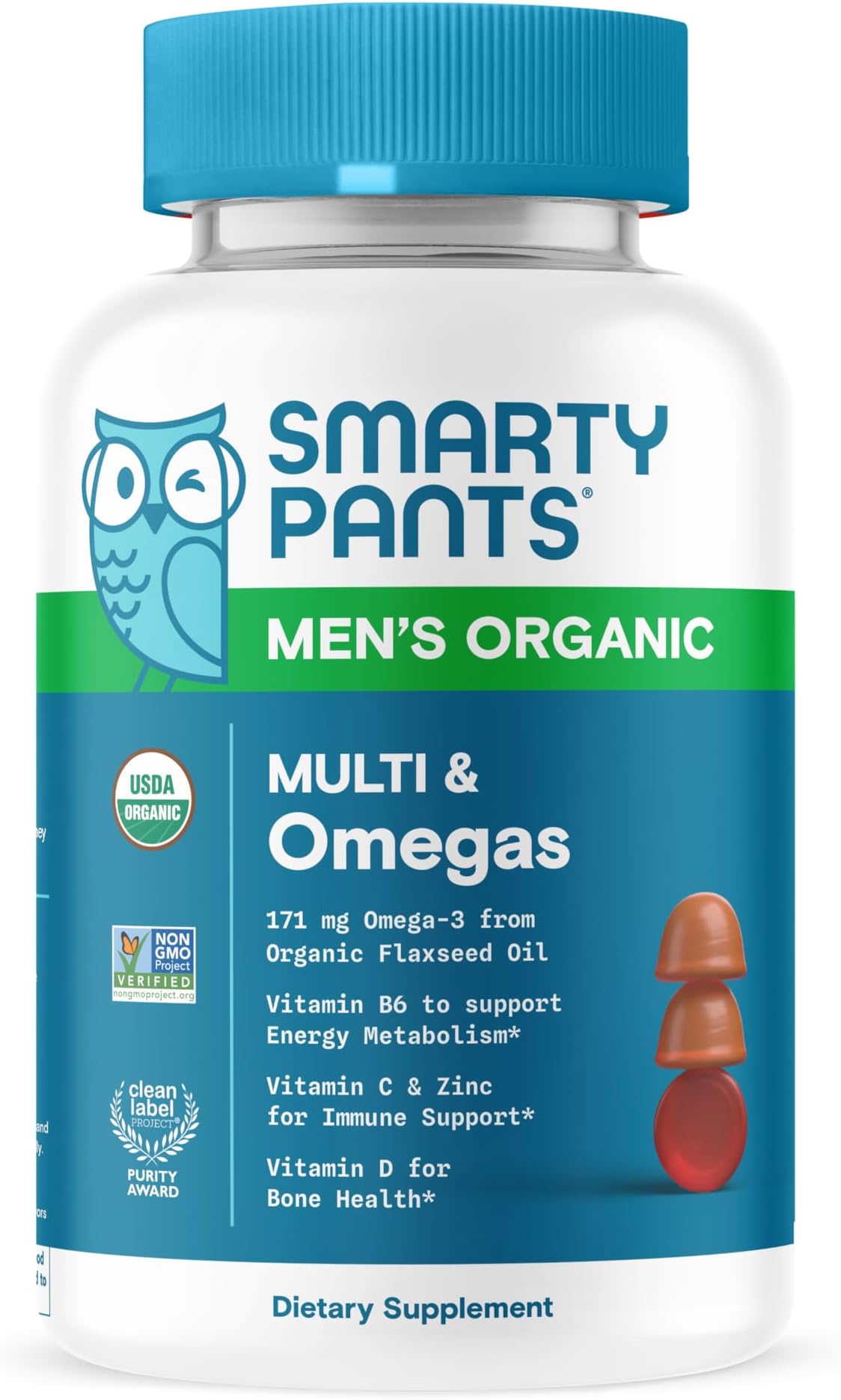 Amazon.com: SmartyPants Organic Women's Multivitamin Gummies: Biotin ...