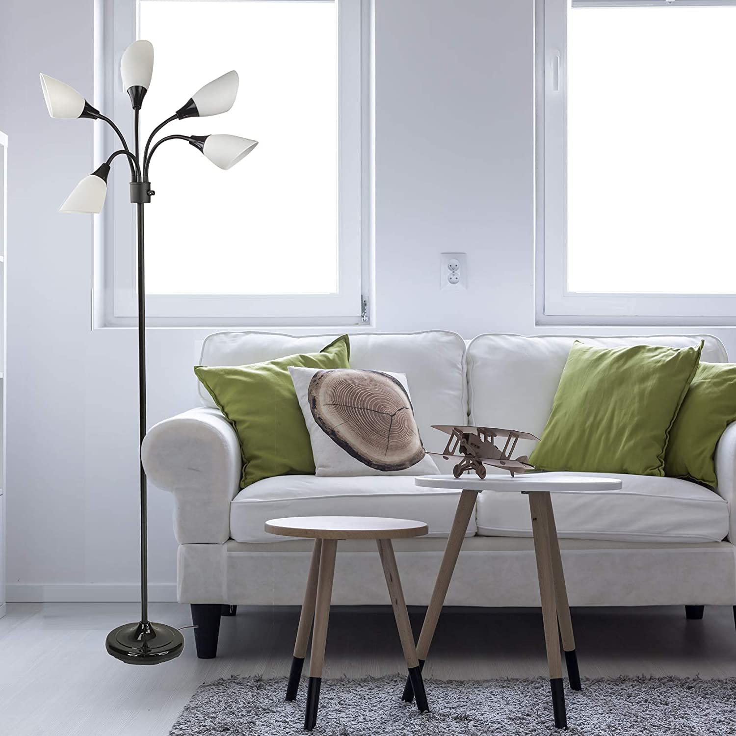 Buy Modern multi head floor lamp - room light by LIGHTACCENTS model ...