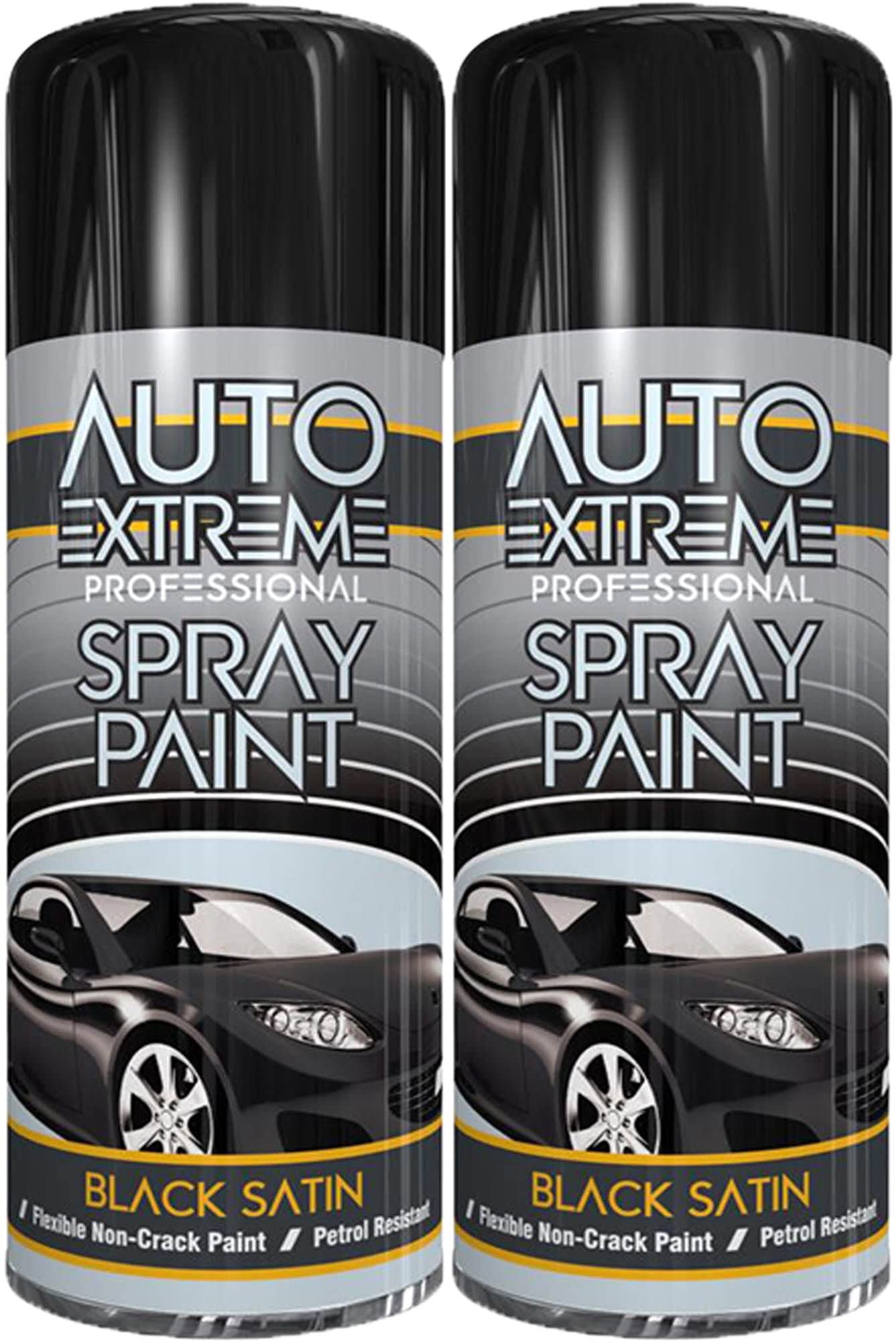 Black Satin Spray Paint 2K Aerospray Rat Rod Satin Black