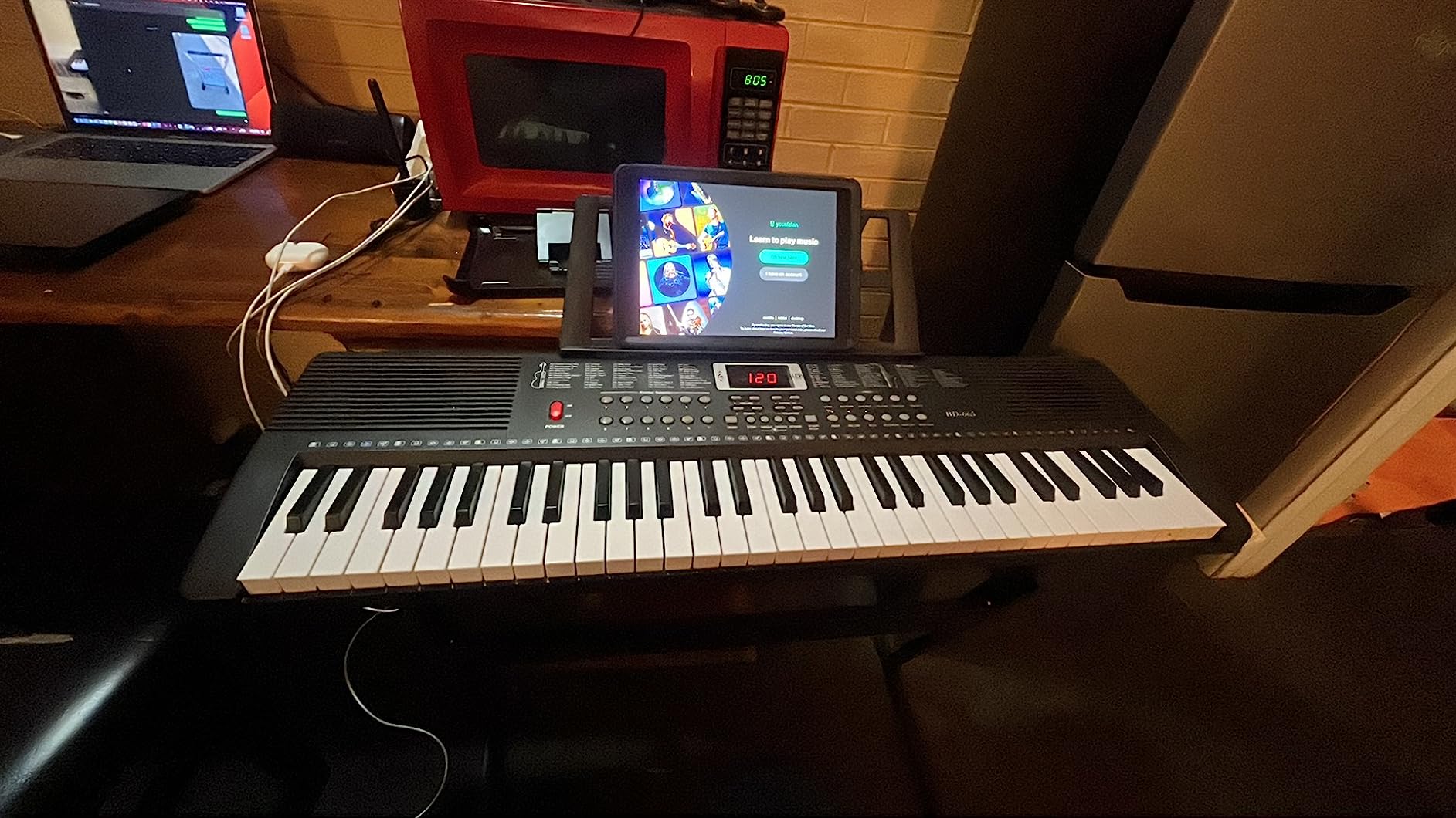 $17/mo - Finance IMGZAR 61 Key Keyboard Piano for Beginner Portable ...