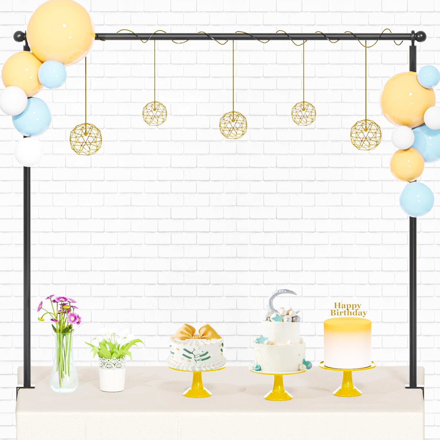 Amazon.com : MODFUNS Over The Table Rod Stand with Clamp 34"-102 ...